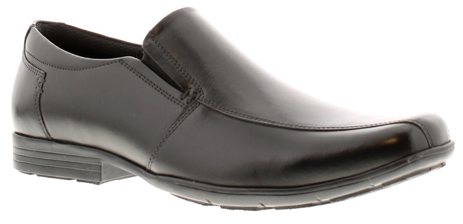Pod Tyrone Mens Smart Leather Shoes Black