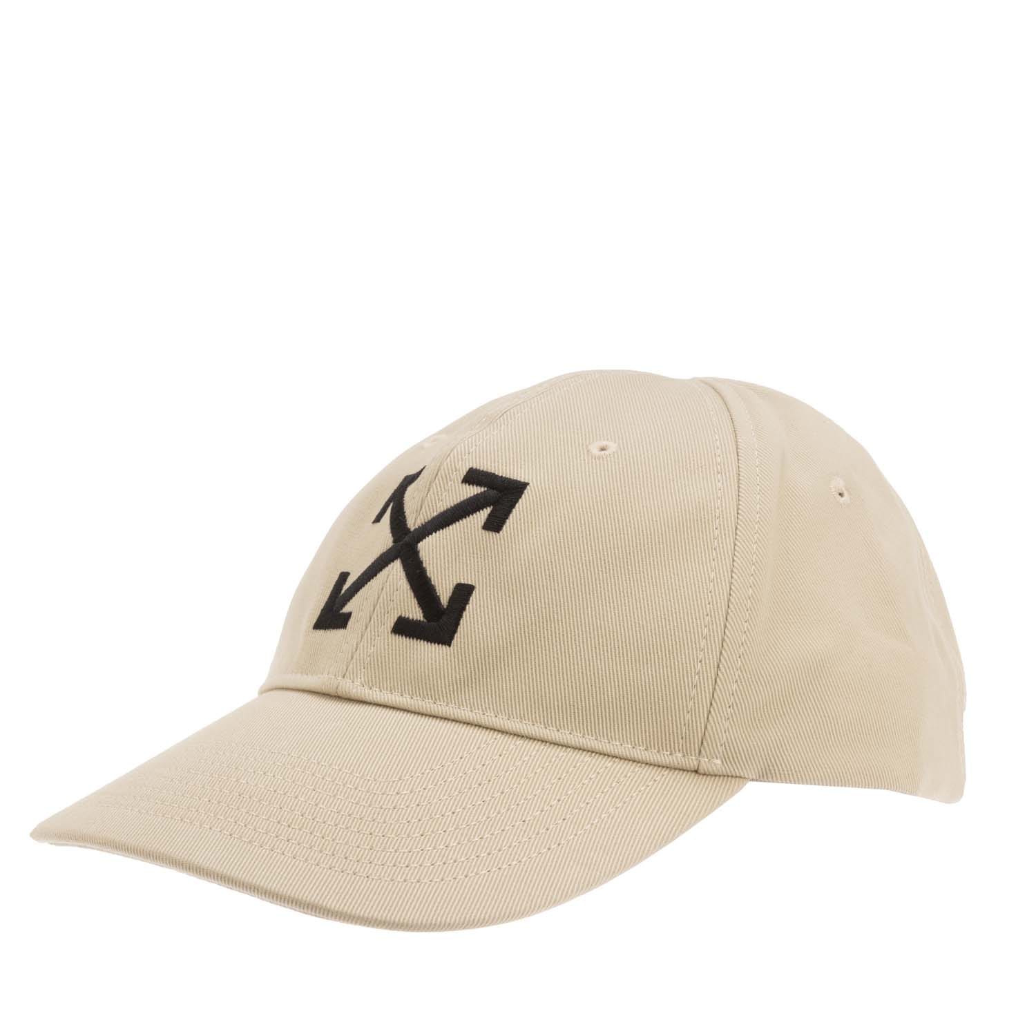 Accessories Off White Arrow Baseball Cap in Sand