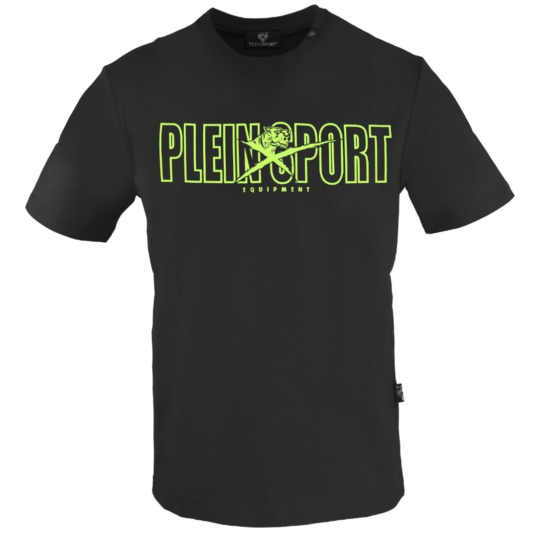 Plein Sport groot zwart T-shirt met merklogo