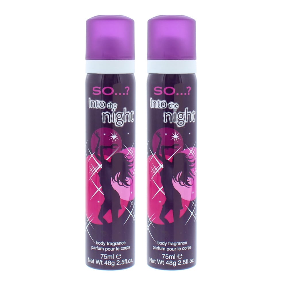 So...? Into The Night Body Fragrance 75ml x 2