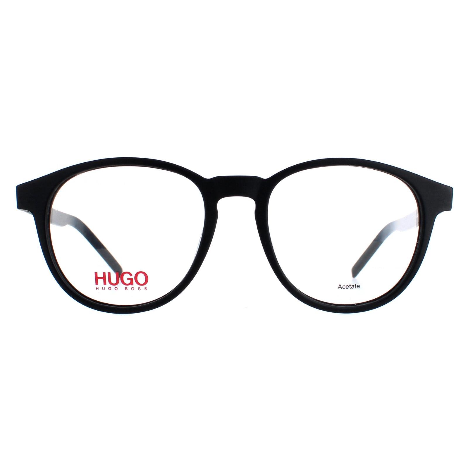 Hugo by Hugo Boss Runda Herrglasögon Matt Svart