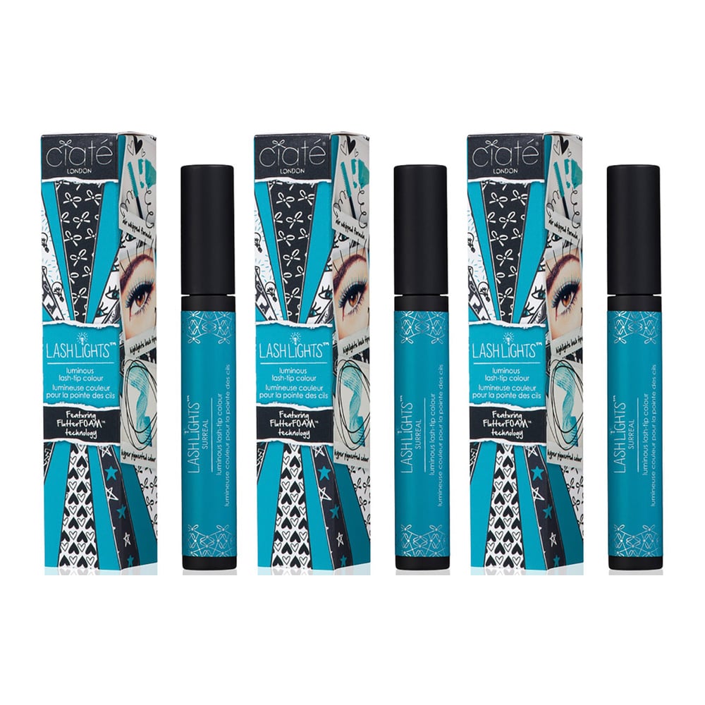 Ciate Lashlights 6.5ml Surreal Mascara Aqua Blue x 3