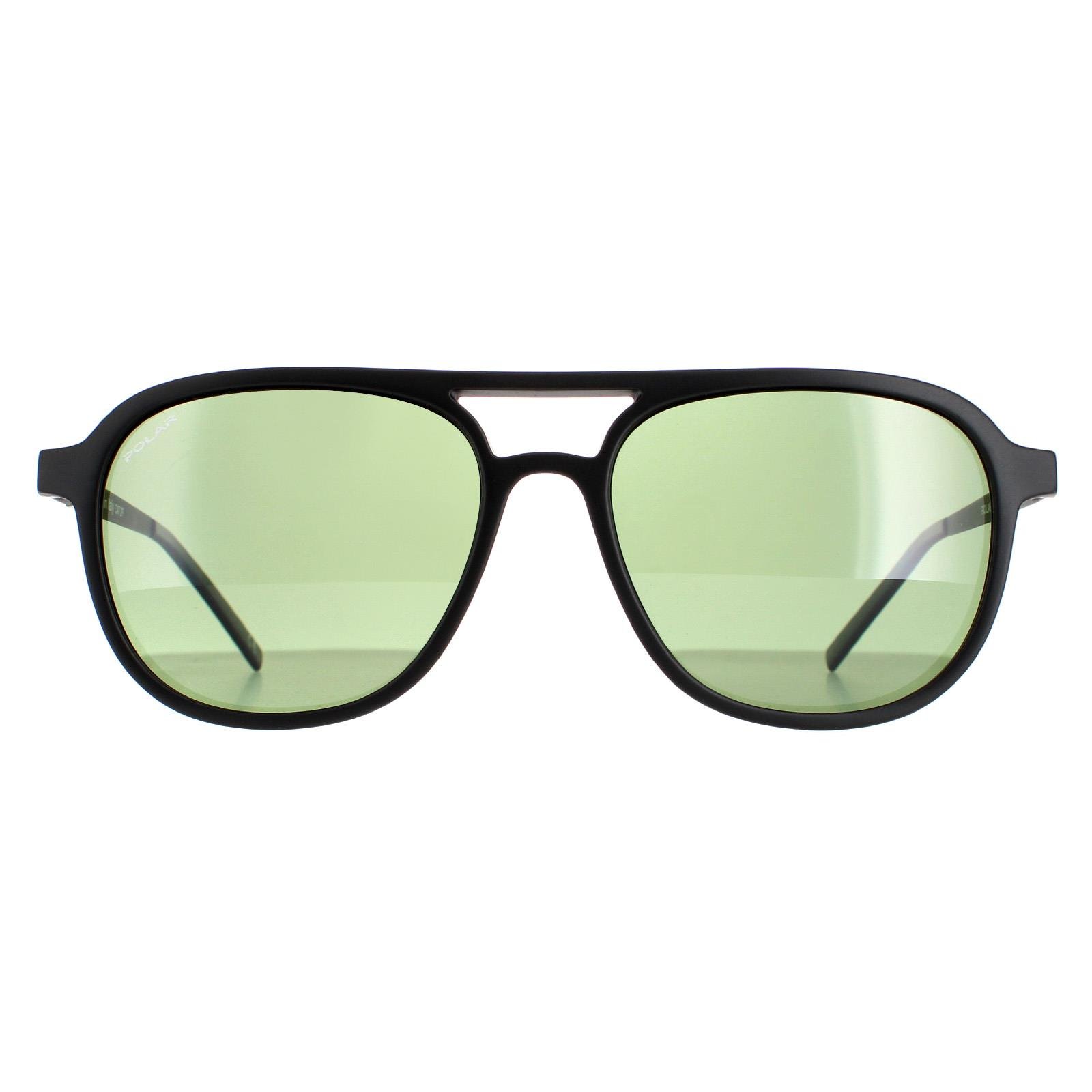 Polar Aviator Mannen Dark Green Green Polarisated Parker