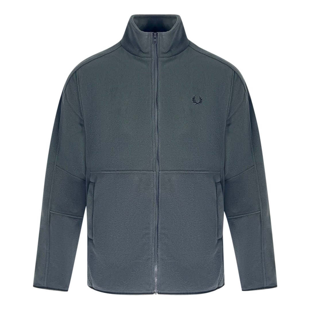 Fred Perry Polar Fleece Gunmetal Grey Jacket
