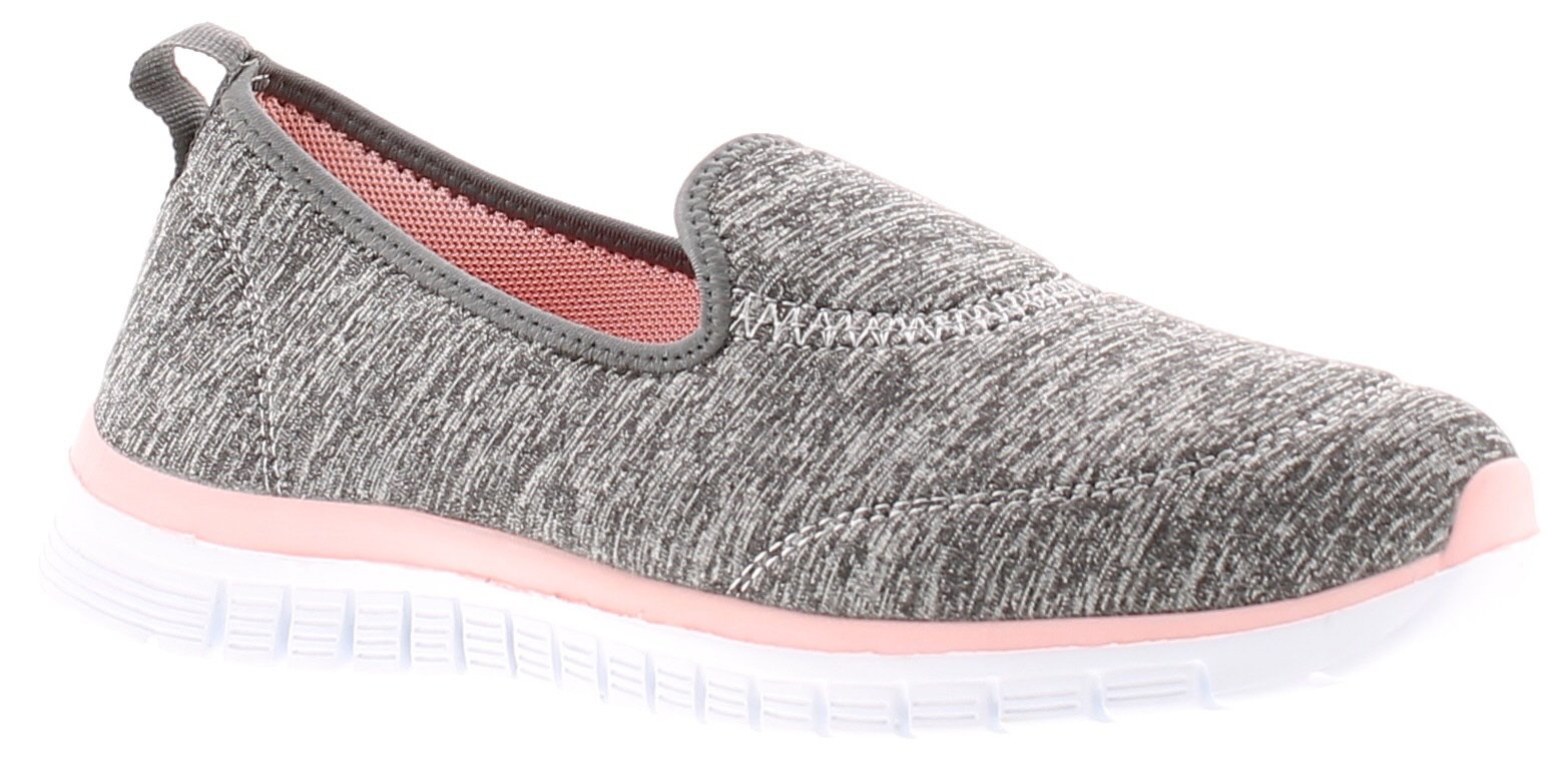 Focus Womens Casual Trainers Stroll Slip On Lightweight Memory Foam ...