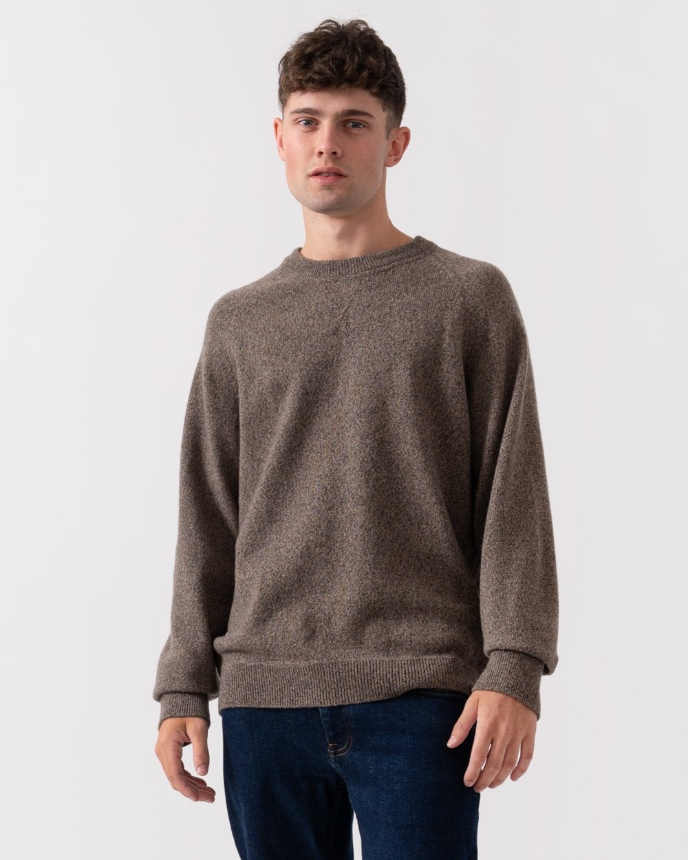 PS Paul Smith Mens Merino Wool Raglan Jumper