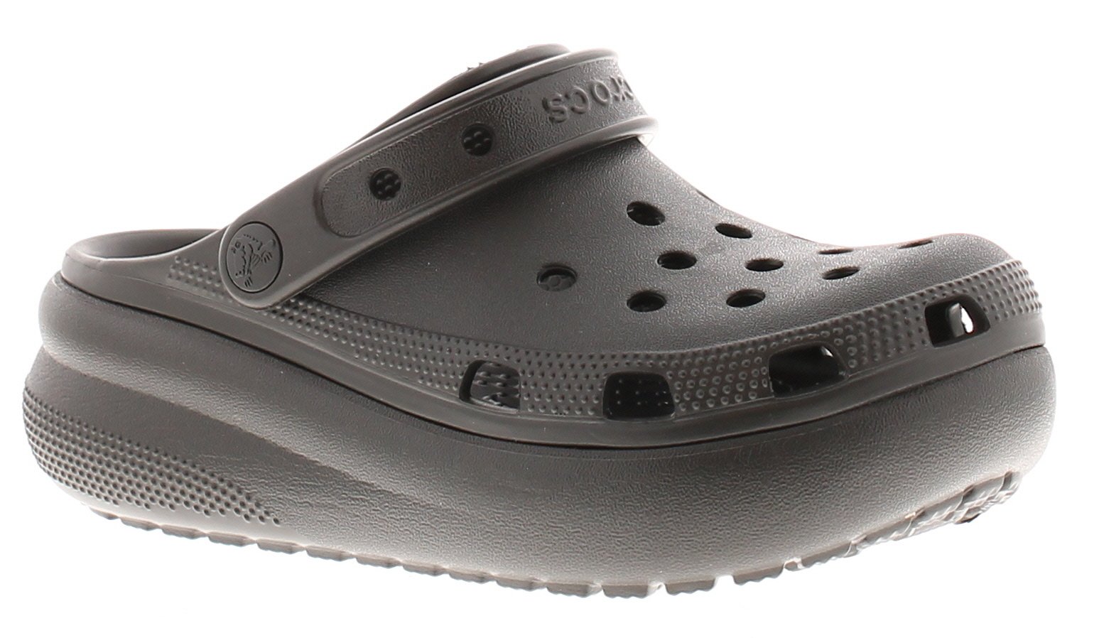 Crocs Older Childrens Sandals Wedge Clogs Cutie Crush Clog Slip On black