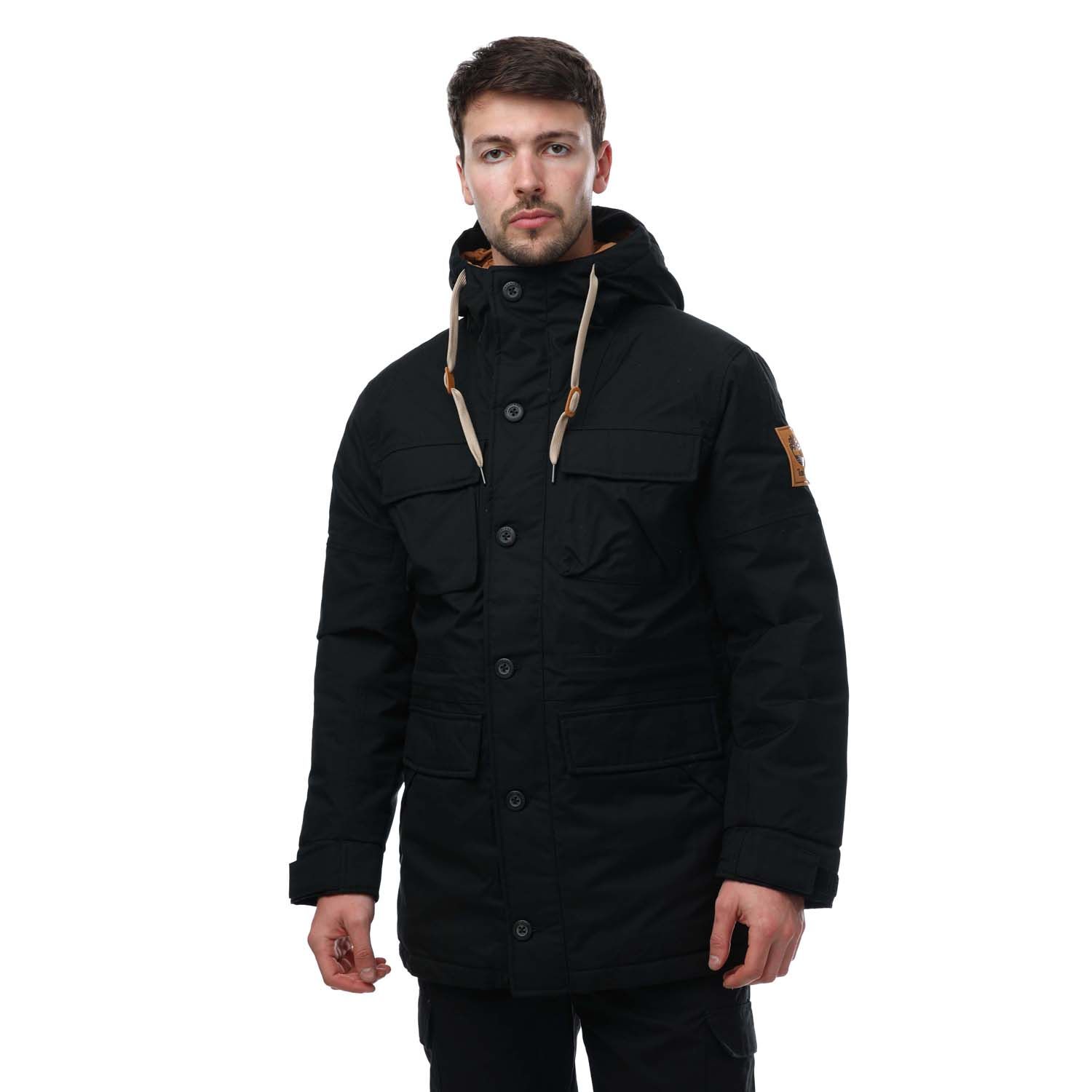 Men's Timberland Wilmington Expedition Down Jacket in Black