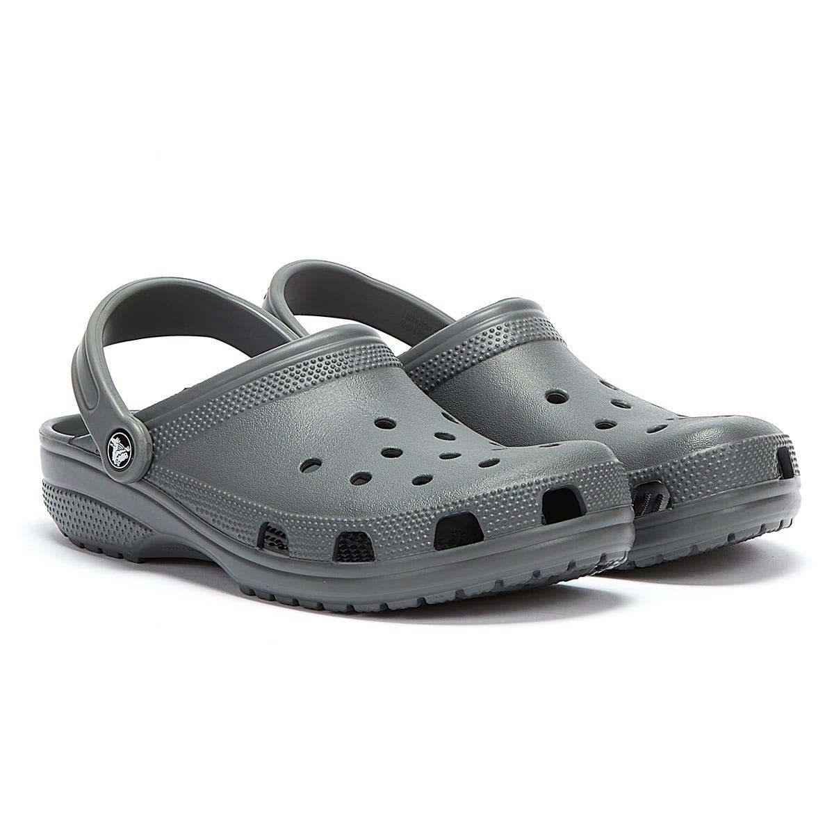 Crocs Classic Mens Slate Grey Clogs