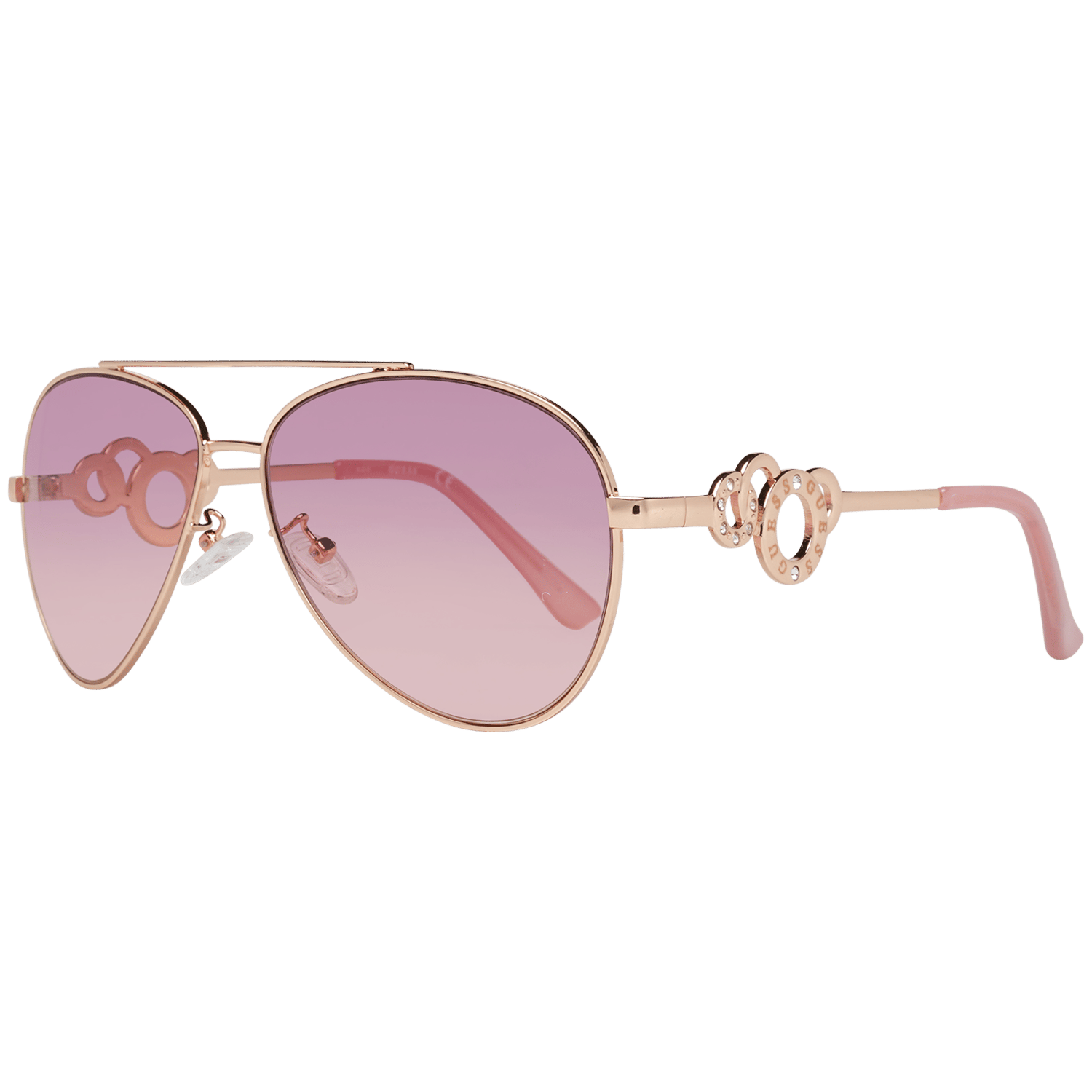 Guess Sunglasses GF0365 28Z Rose Gold Pink Gradient