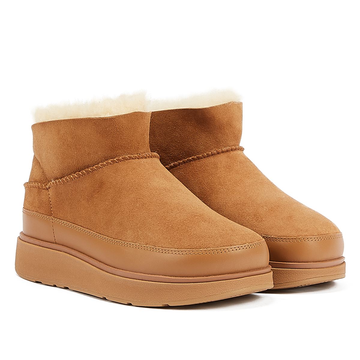 FitFlop Ultra Mini Women's Tan Boots