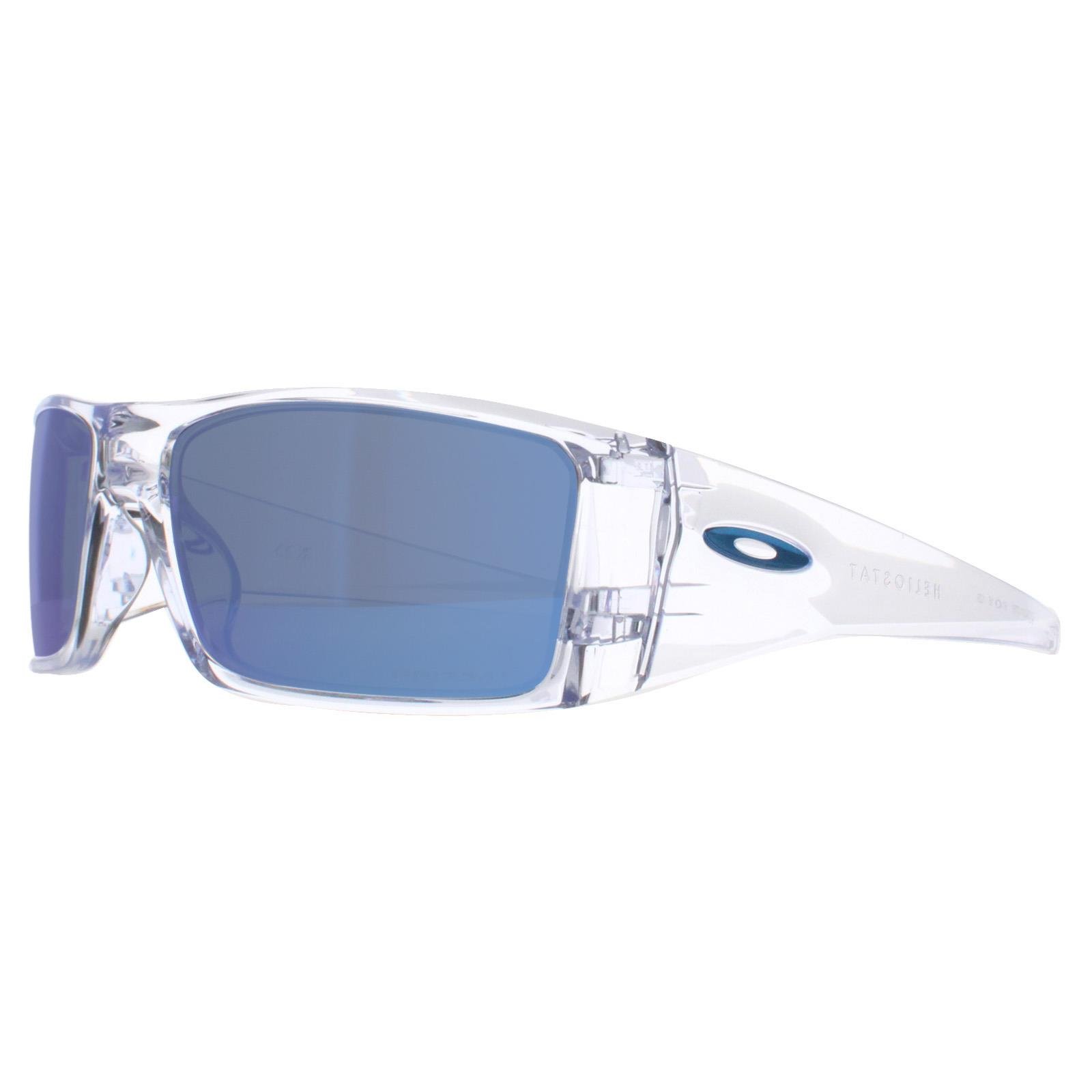Oakley Wrap Unisex Clear Prizm Sapphire Polarized Heliostat