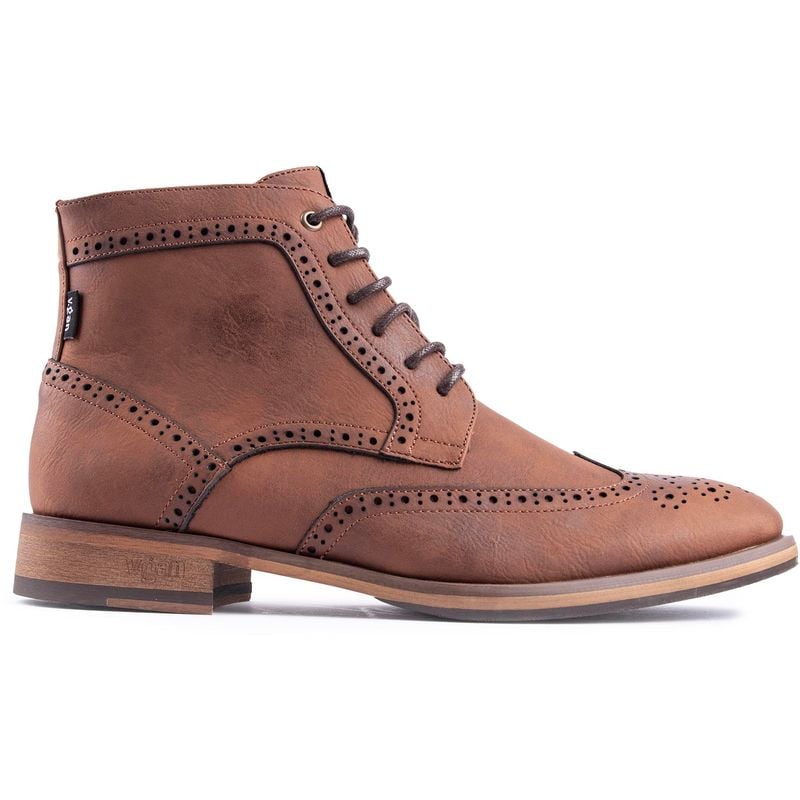 V.gan Vegan Wheat Brogue Boots