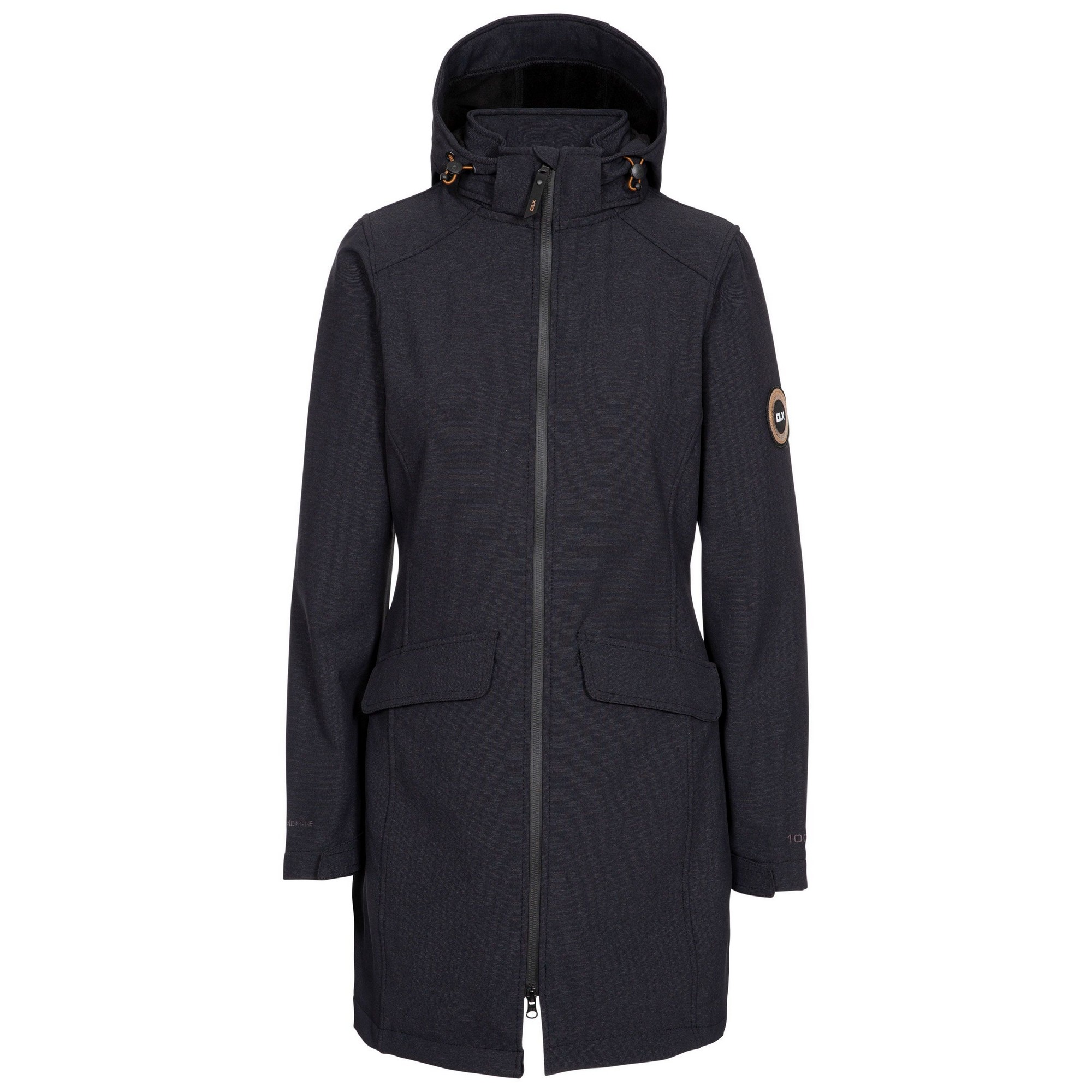 Trespass Womens/Ladies Maria Soft Shell Jacket (Black Marl)
