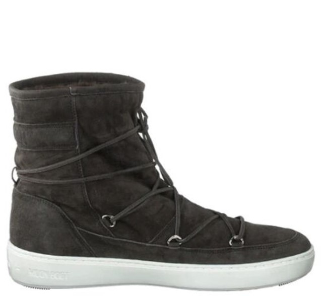 Moon Boot Pulse Mid Grey/Brown Snowboot
