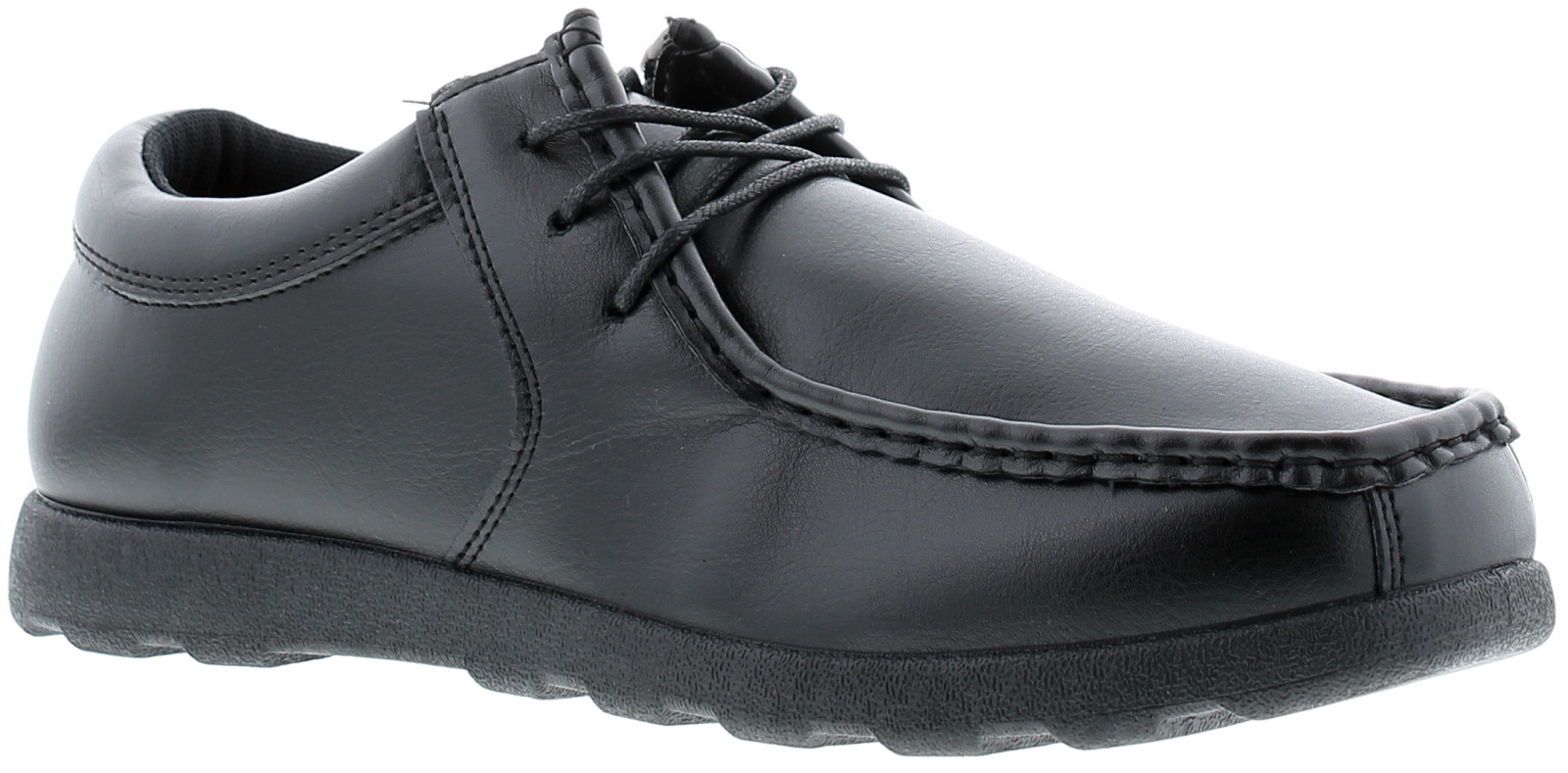 Rockstorm Mens Smart Shoes Canyon Lace Up black