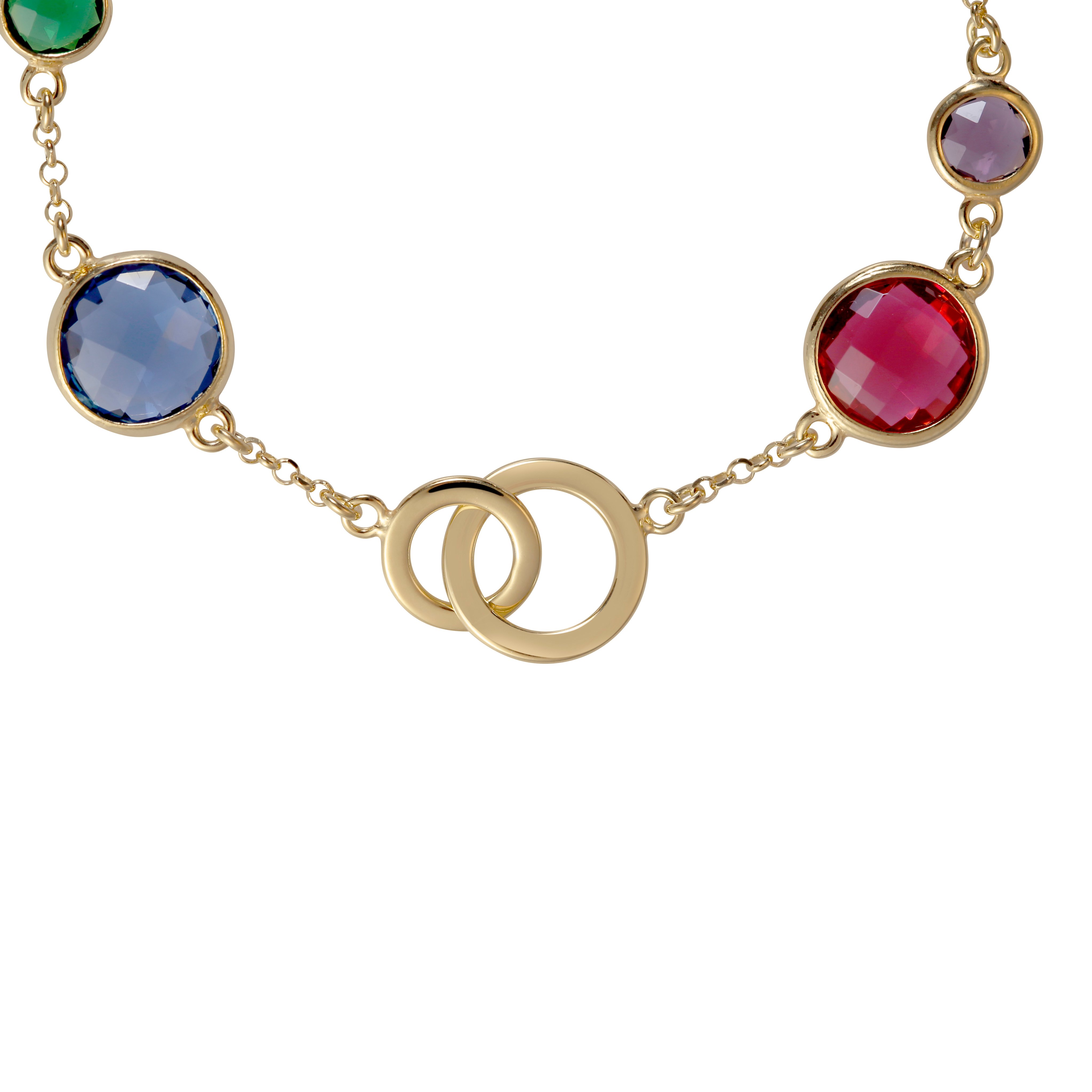 Orphelia 'Eloise' Women's 925 Sterling Silver Bracelet - Gold ZA-7409/G
