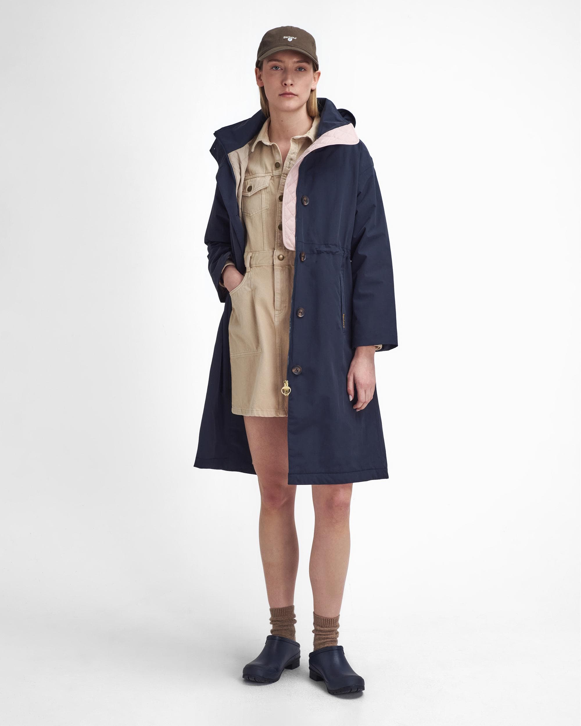 Barbour Iris Womens Long Waterproof Jacket
