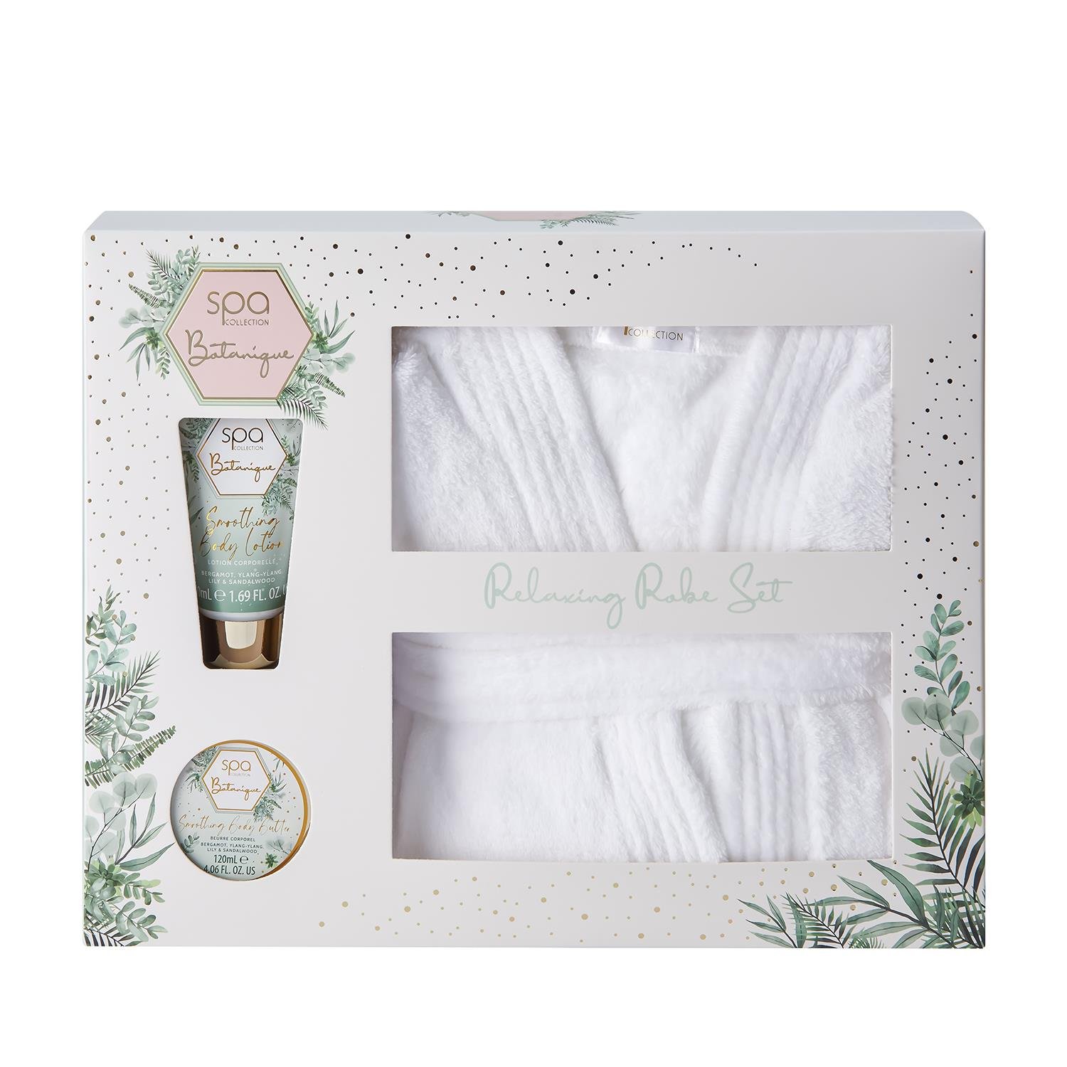 S&G Spa Relaxing Robe Set Eco Packaging