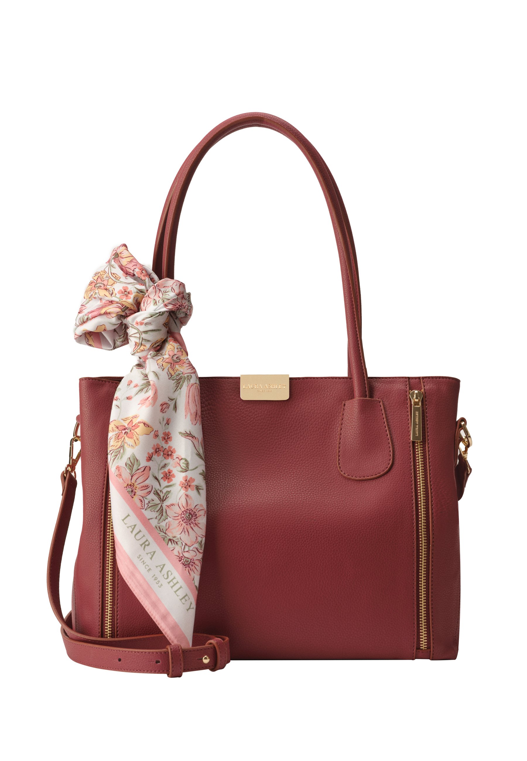 Laura Ashley Burgundy Shoulder Bag