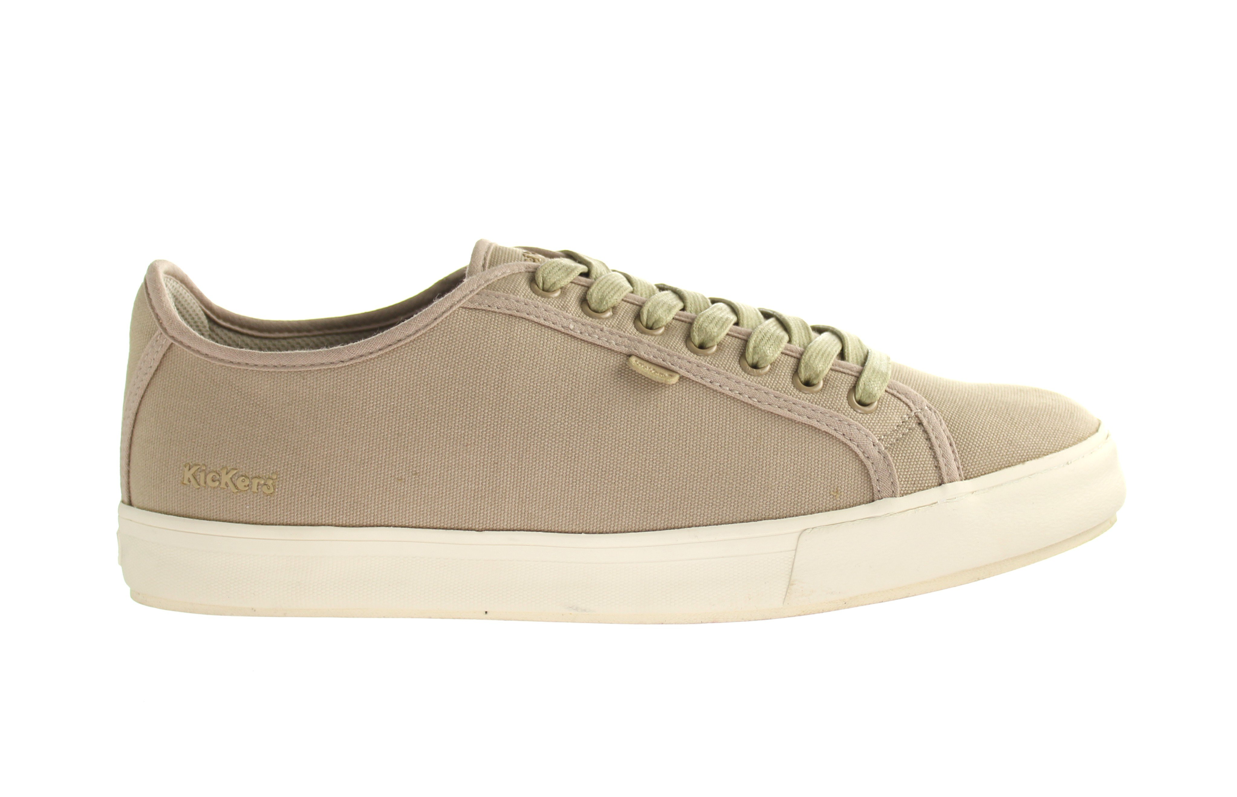 Kickers Tovni Lacer Mens Beige Trainers