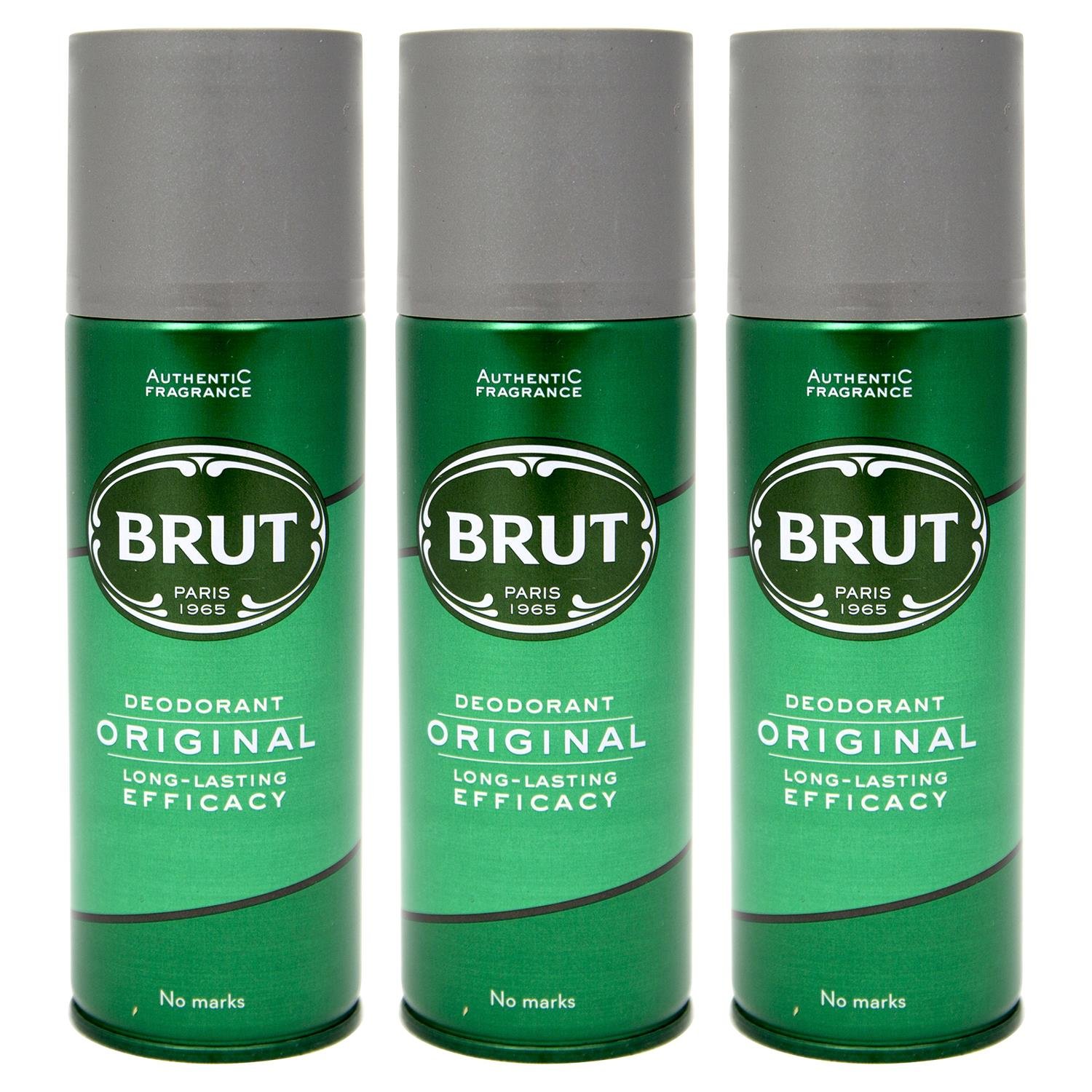 Brut Original Men's Deodorant Body Spray with Distinctive Fragrance ...