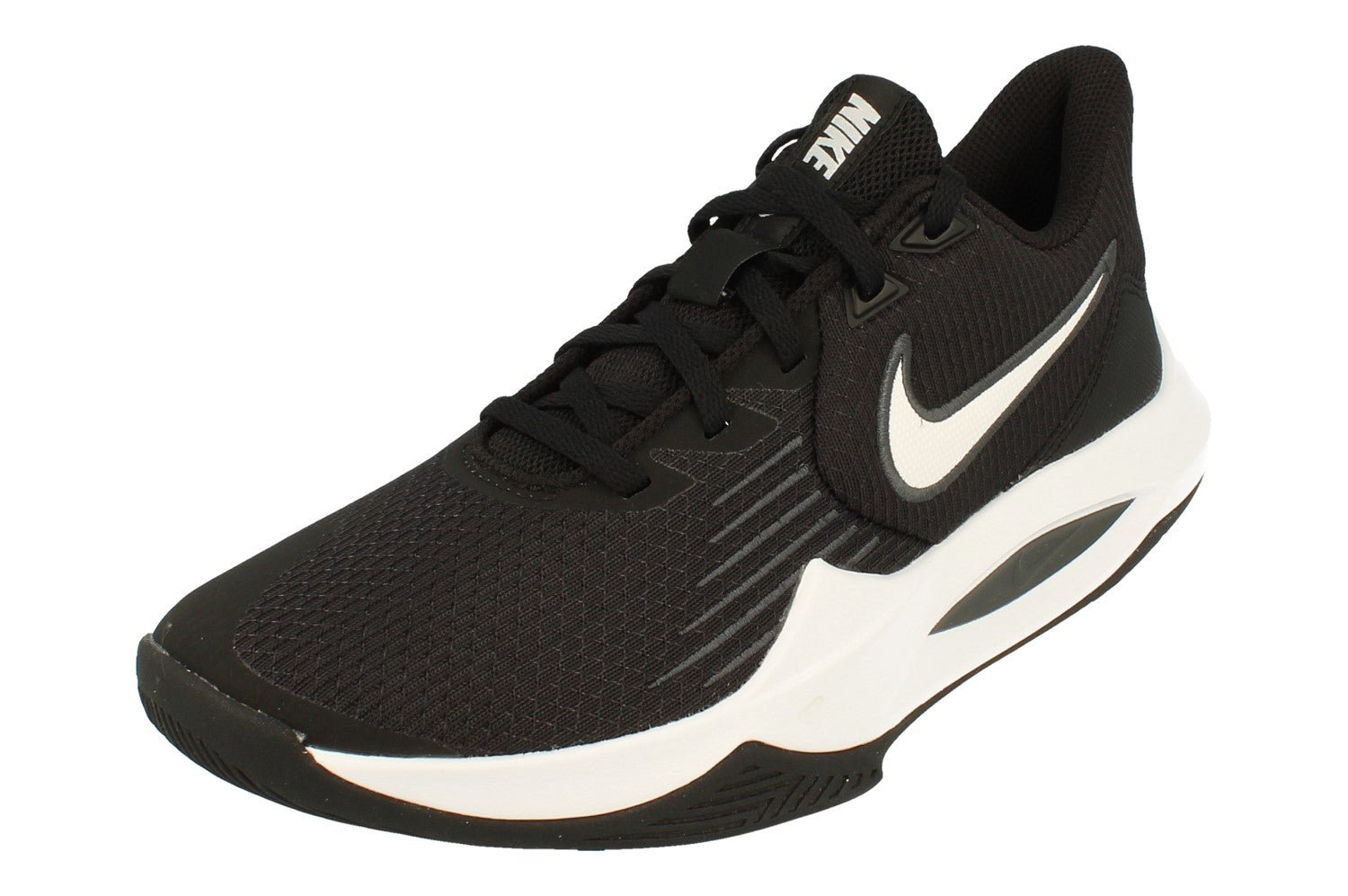Nike Precision V Mens Basketball Black Trainers