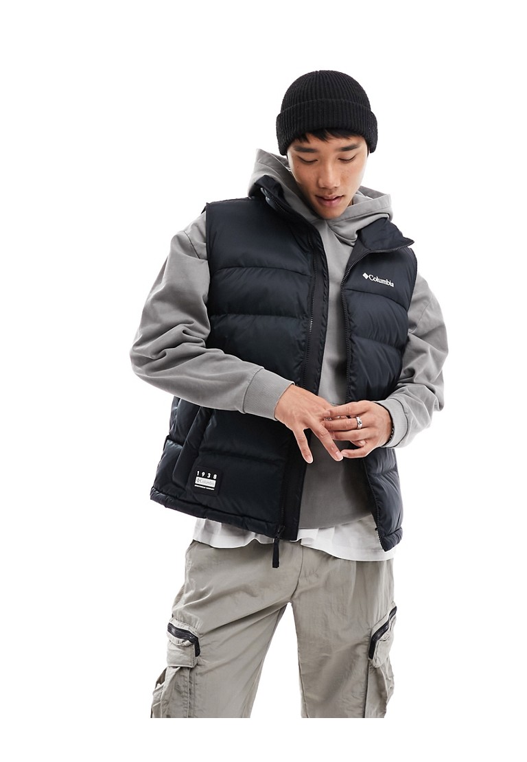 Columbia Bulo Point II packable down puffer gilet in black