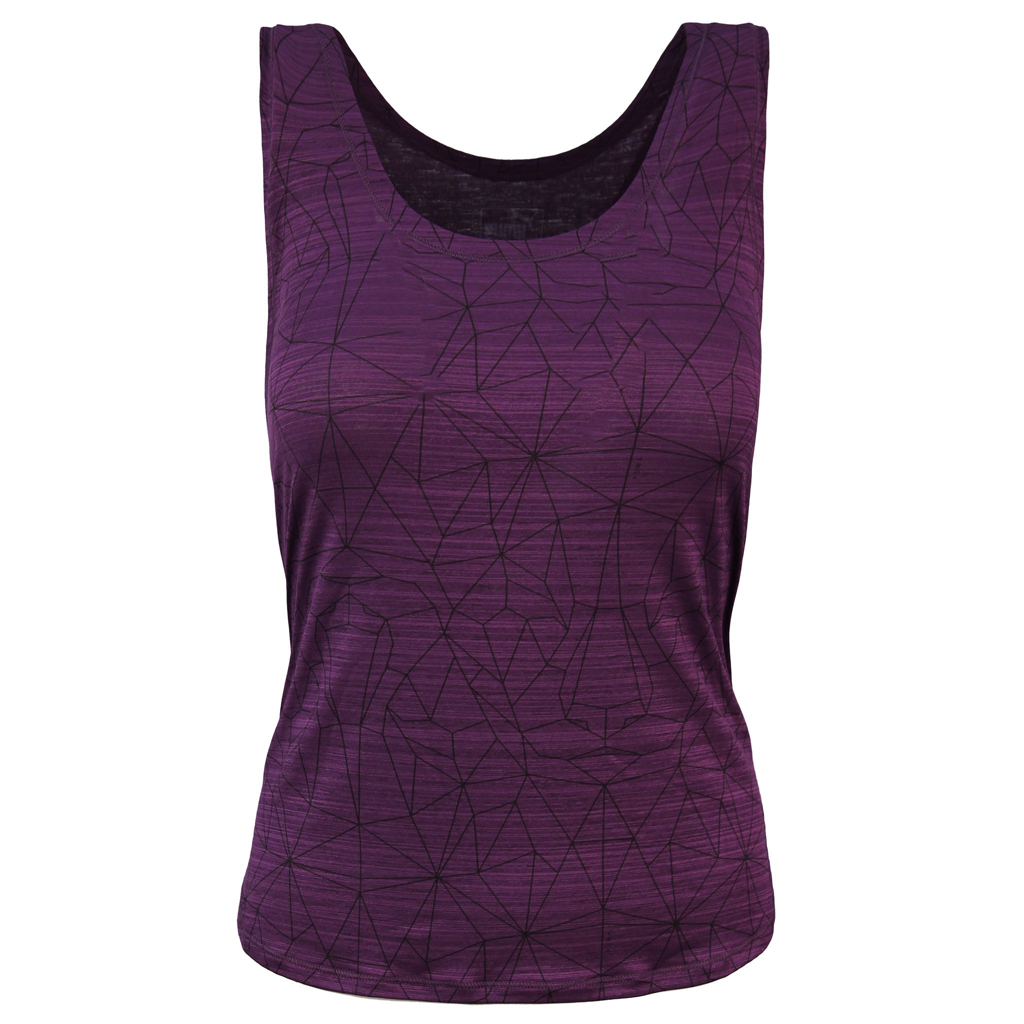 Puma Dry Cell Running & Training Tank Top Violet Womens Sleeveless Tee ...