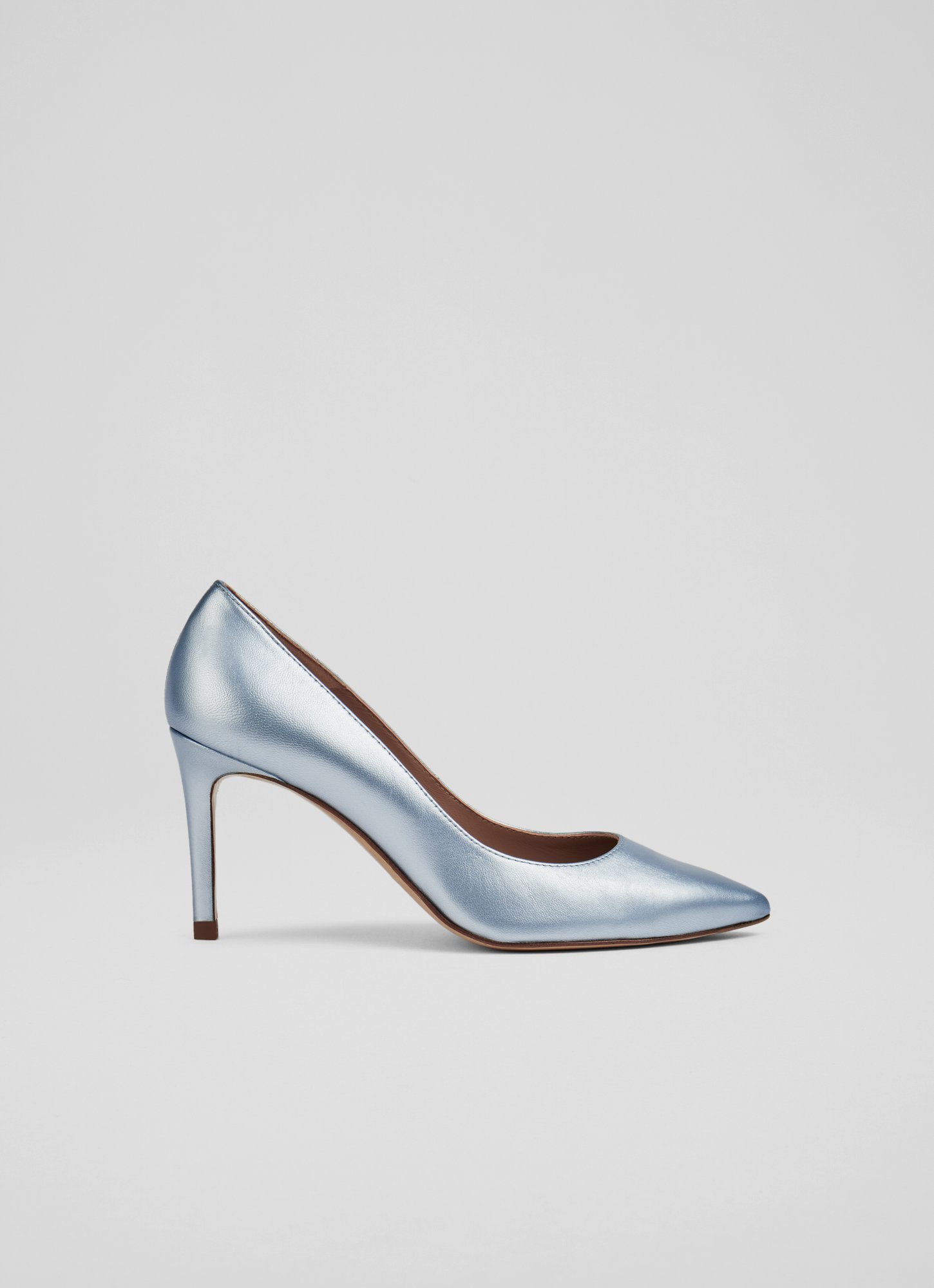 LK Bennett Floret Closed Courts, Ice Blue