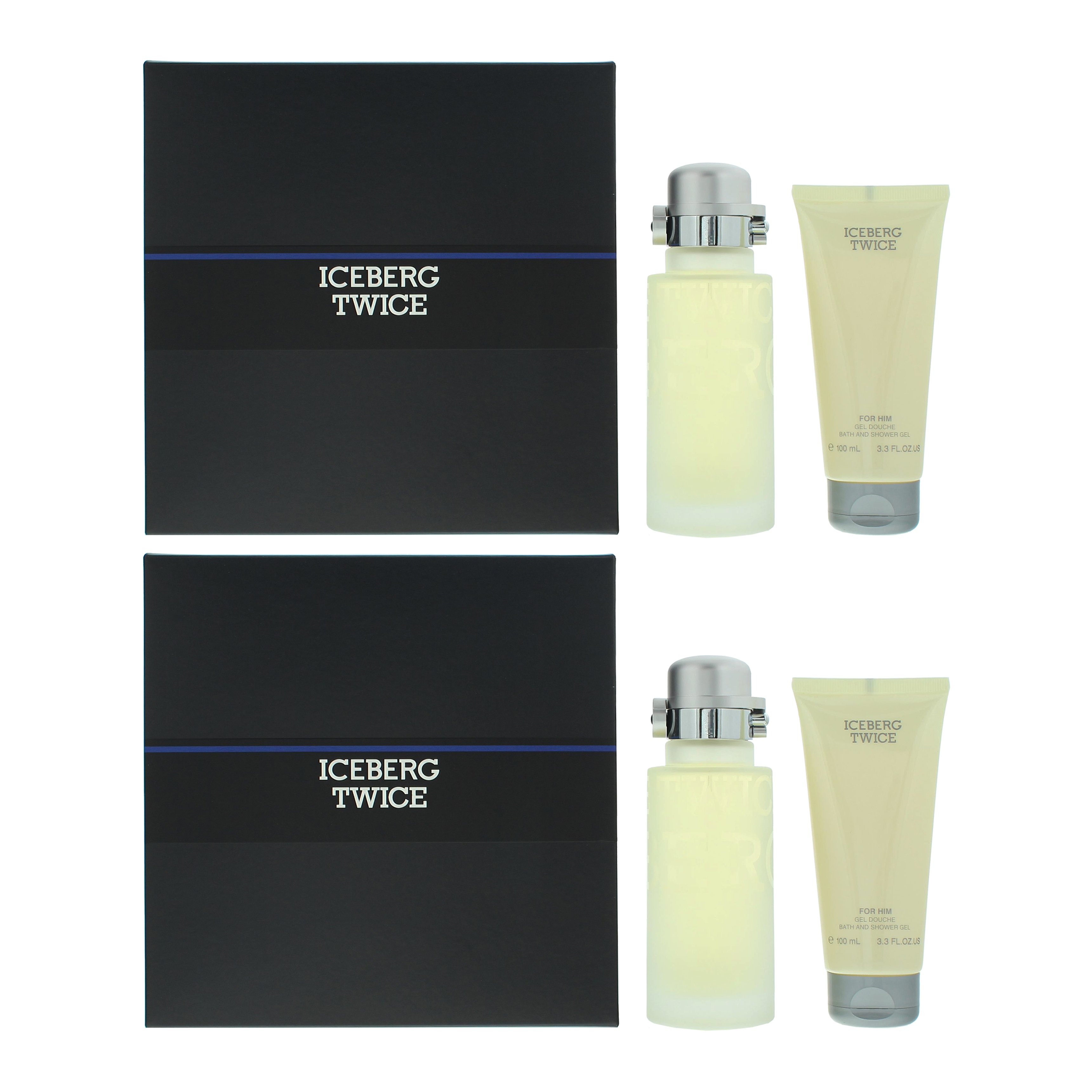 Iceberg Twice 2 Piece Eau de Toilette 125ml Gift Set x 2