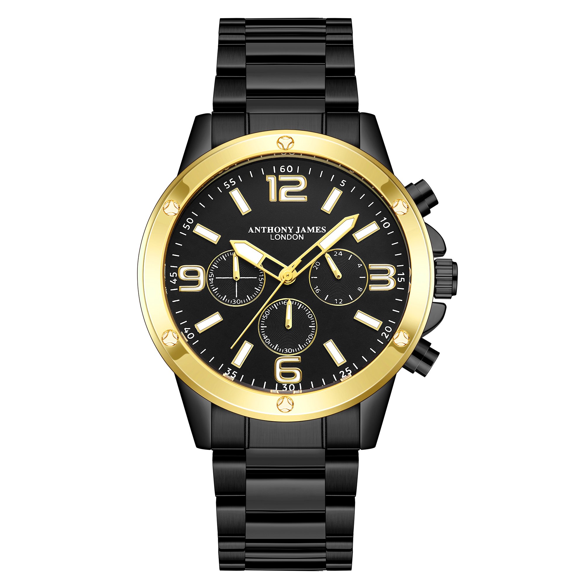 Hand Assembled Anthony James Limited Edition Grandoise Automatic Black ...