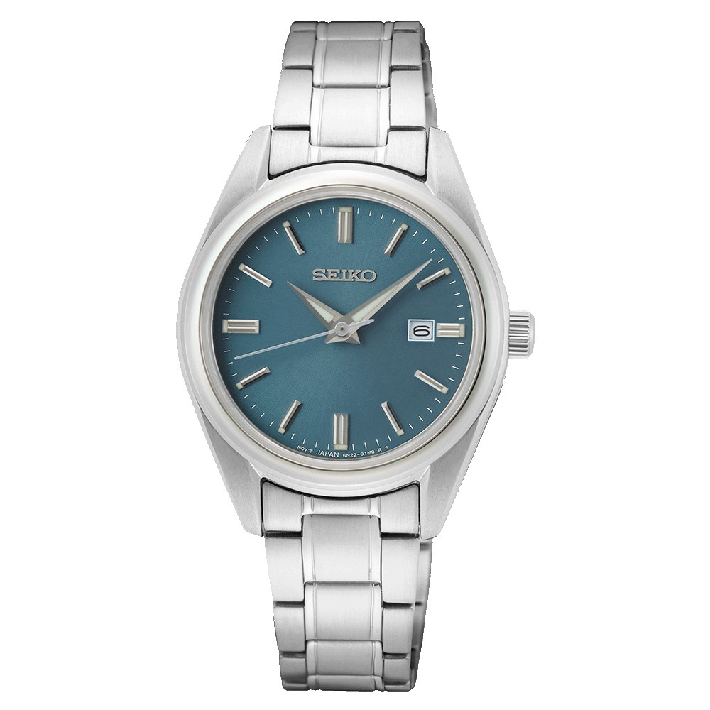 Seiko Damen Silber Uhr SUR531P1