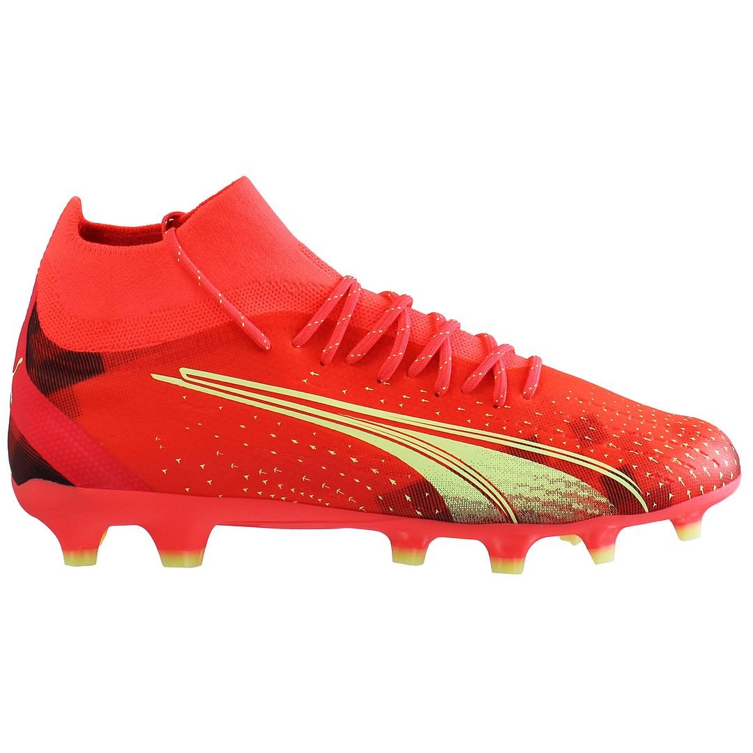 Puma Ultra Pro FG/AG Red Fotbollsskor för herrar