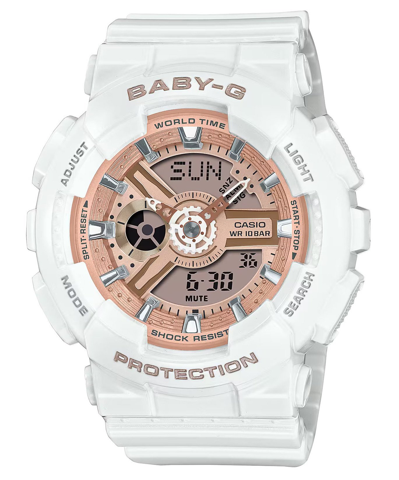 Casio Baby-g Women's White Watch BA-110X-7A1ER