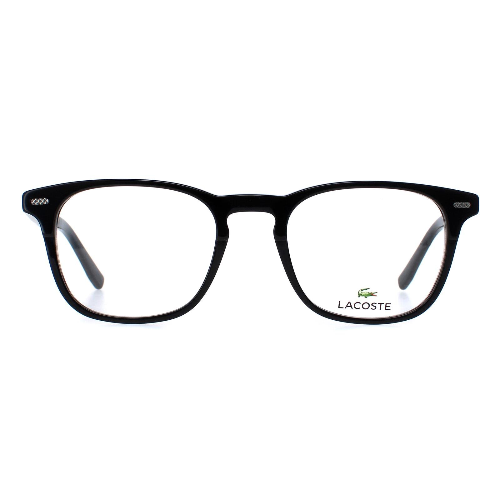Lacoste Square Unisex Black Glasses