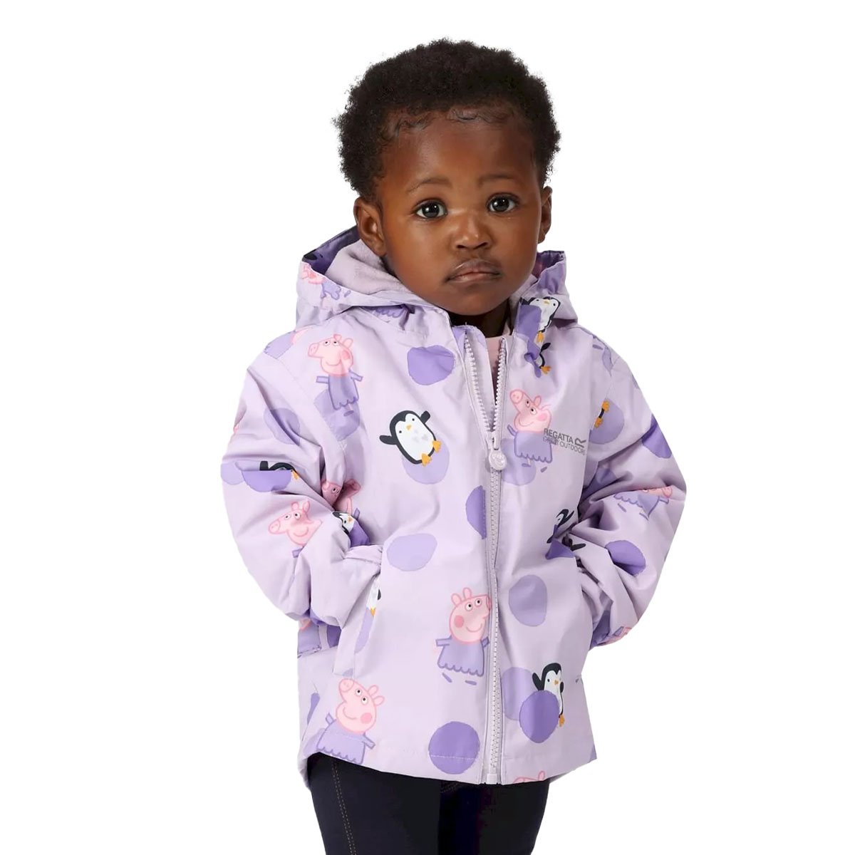 Regatta Childrens/Kids Muddy Puddle Peppa Pig Polka Dot Padded ...