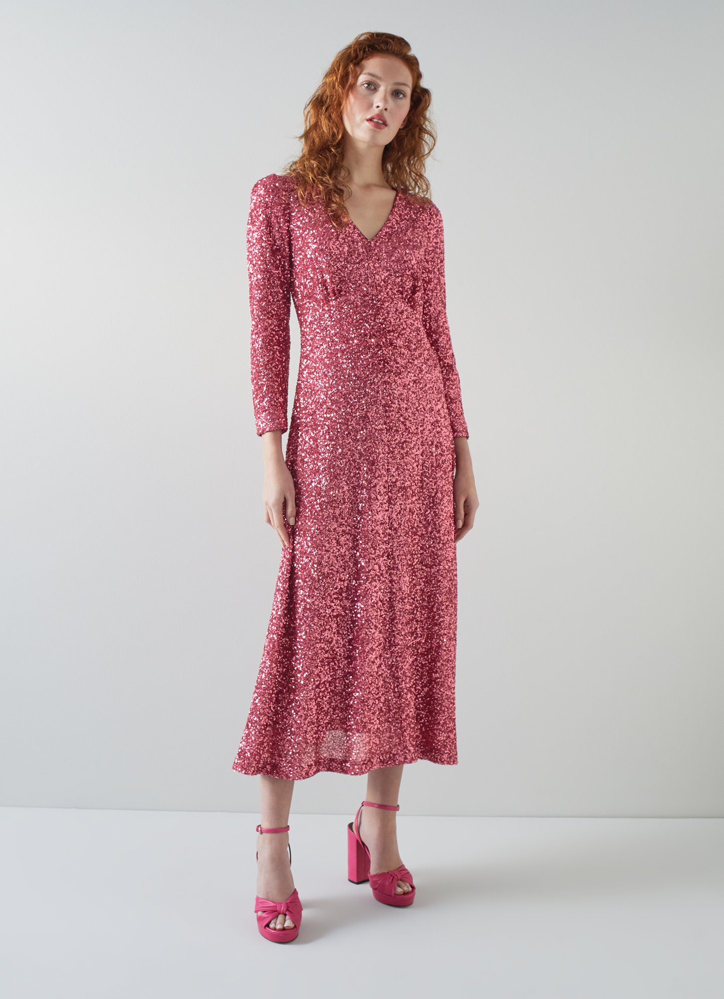 LK Bennett Gabrielle Dresses, Pink