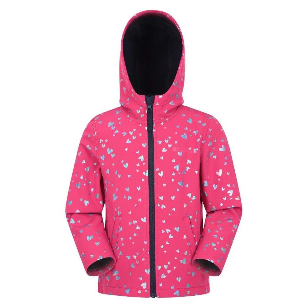 Mountain Warehouse Childrens/Kids Exodus Heart Soft Shell Jacket ...