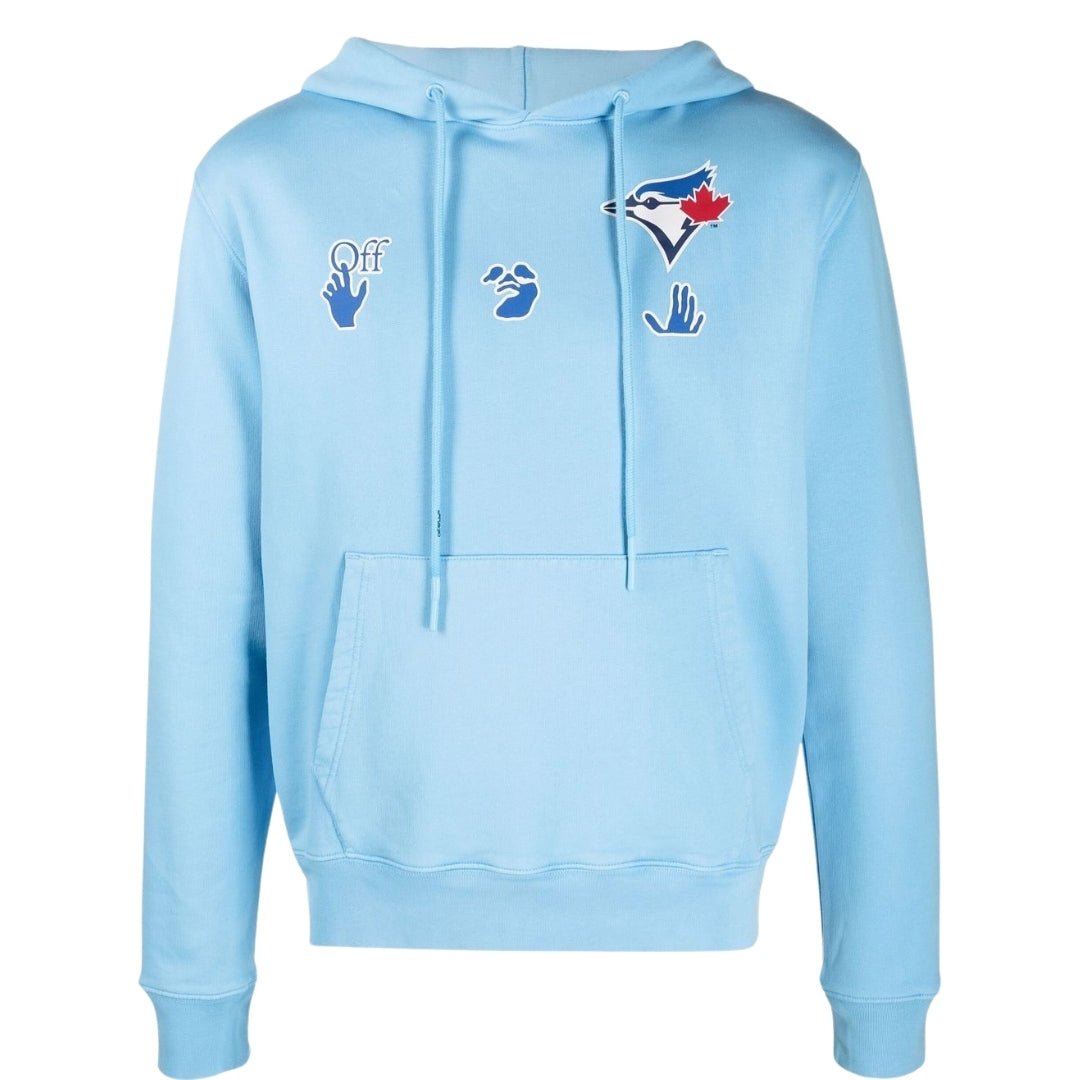 Off-White X MLB Toronto BJ Blue Hoodie