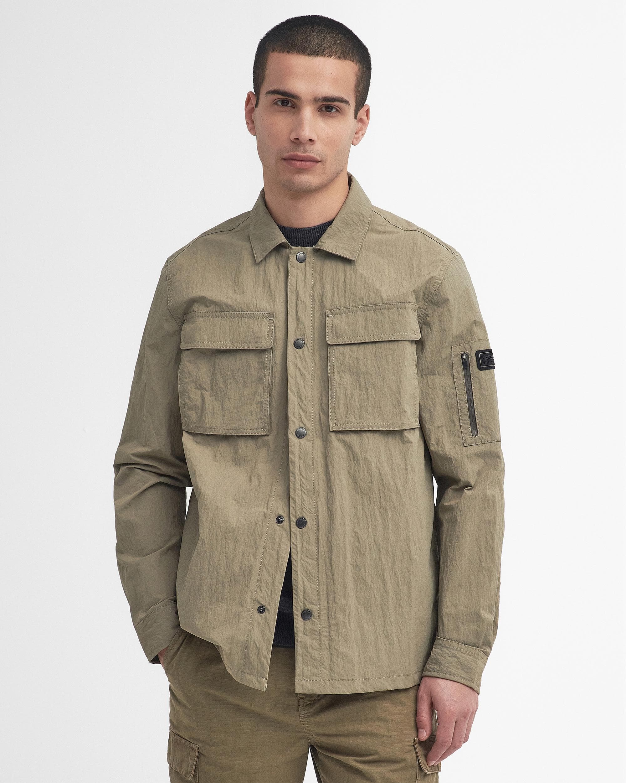 Barbour International Scots Mens Nylon Overshirt