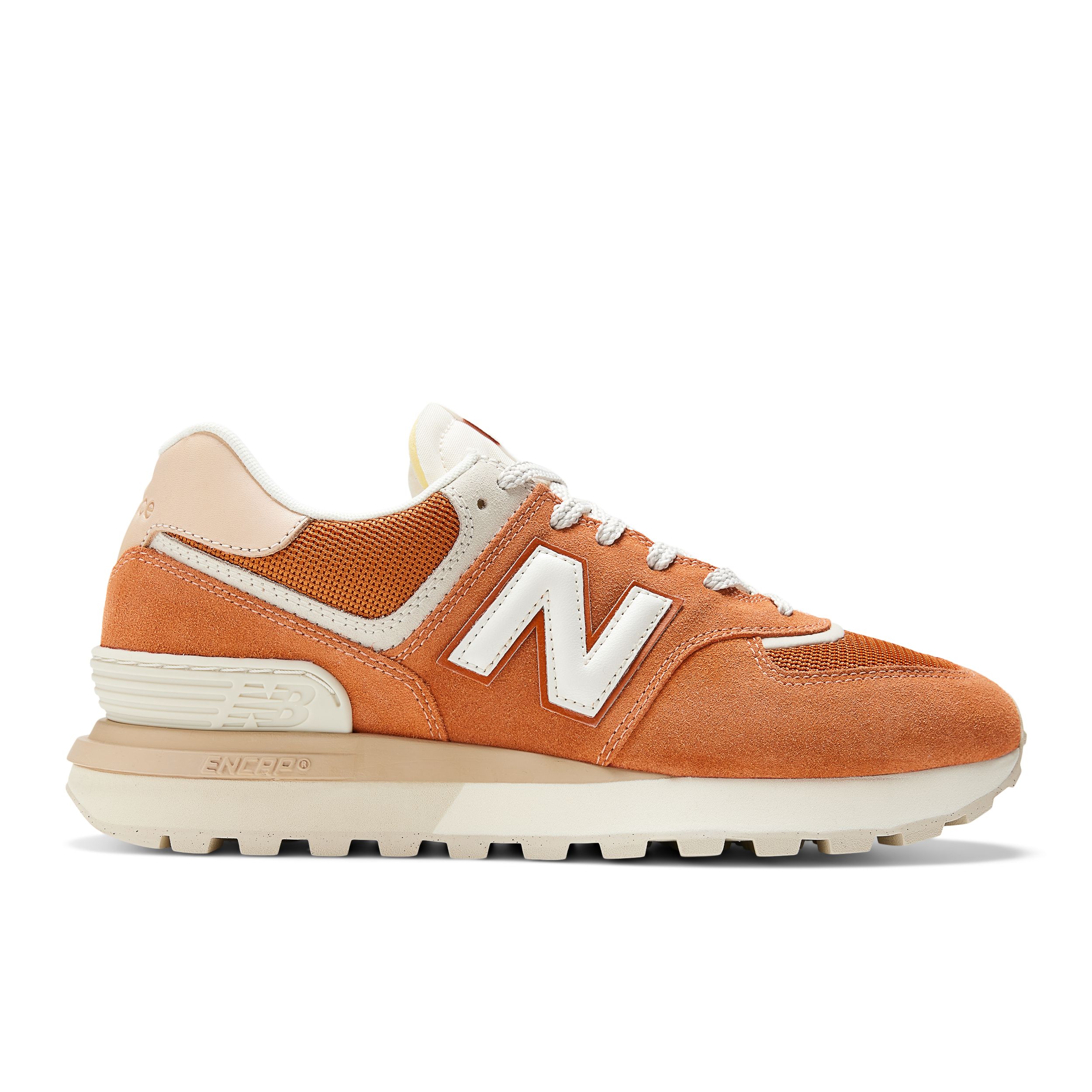 Men's New Balance 574v1 Trainers in Orange
