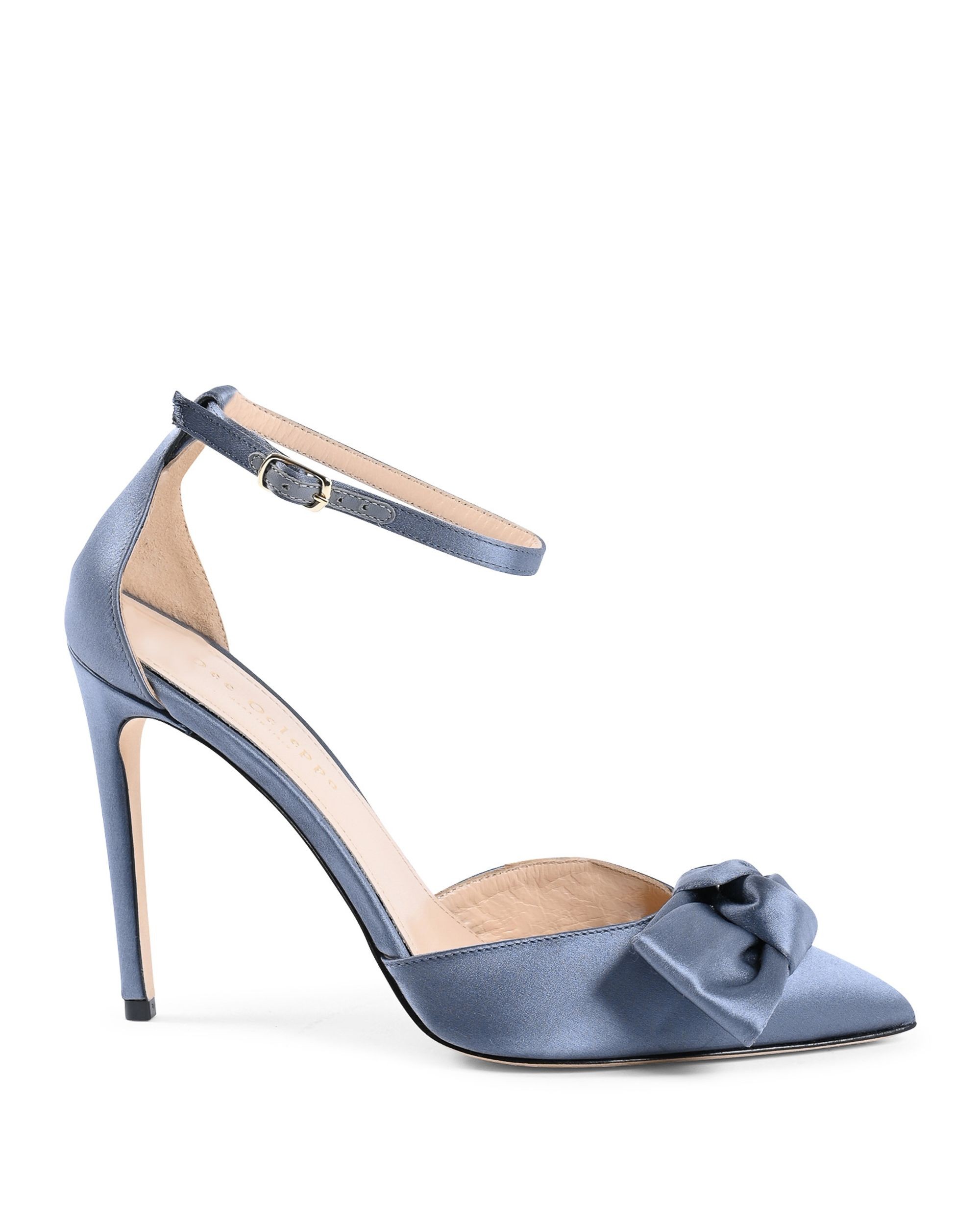 Linda - Ankle Strap Heel Sandal Dark Grey