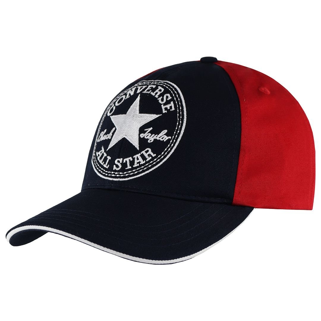 Converse All Star Chuck Taylor Mens Navy/Red Cap
