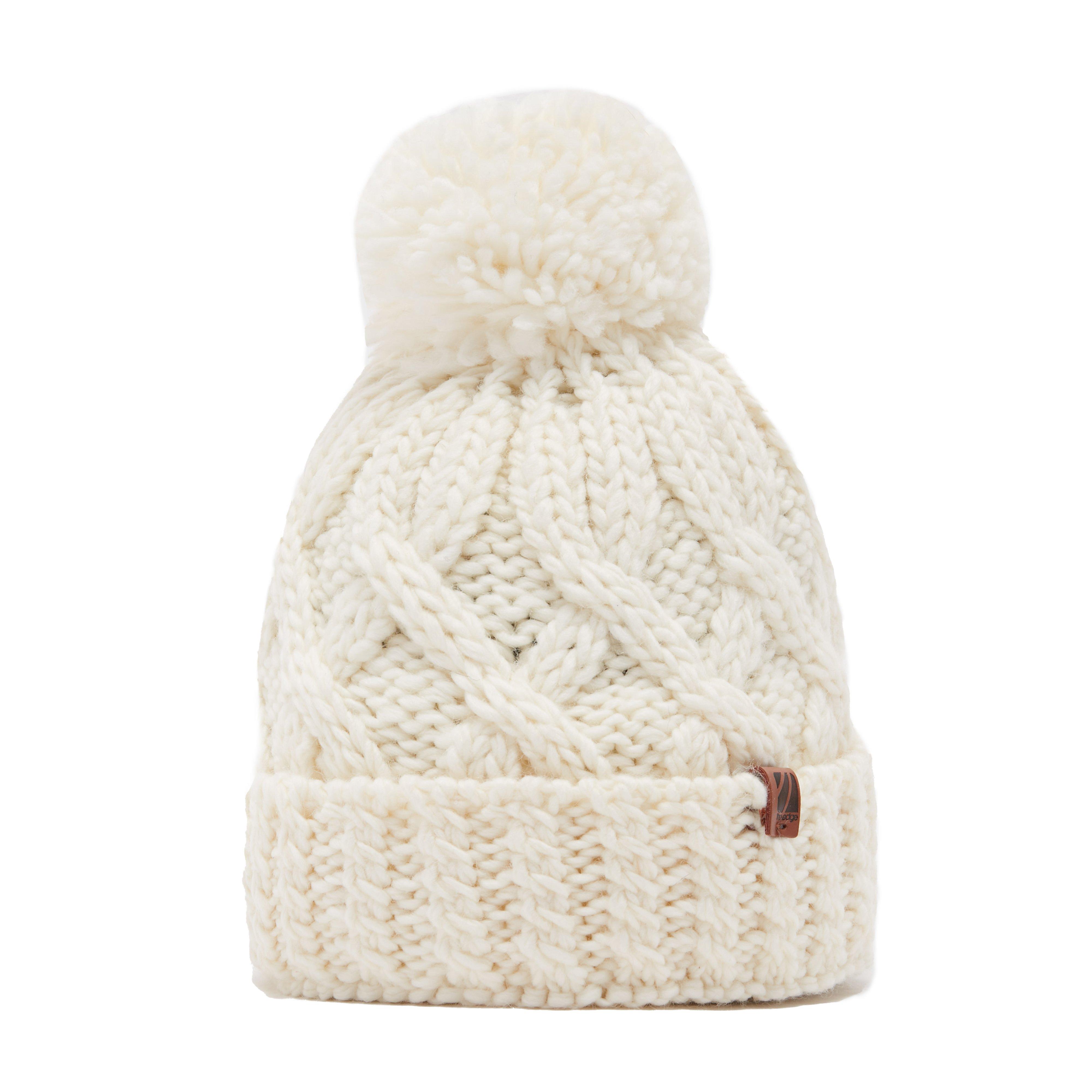 THE EDGE Women's Chunky Bobble Hat