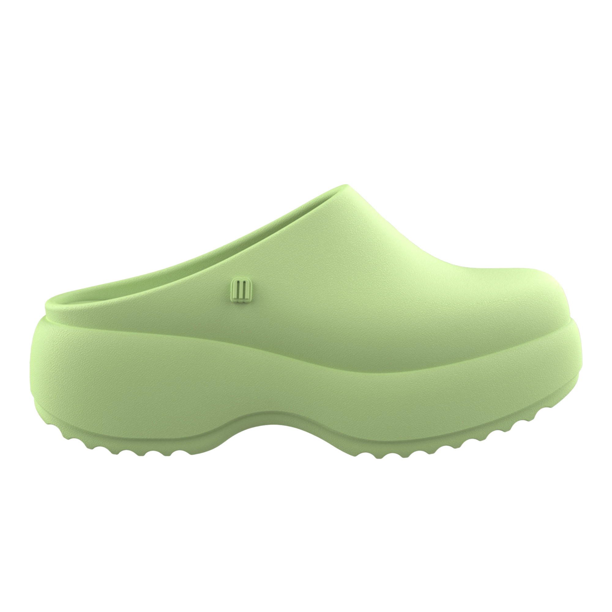 Free Clog Platform Green