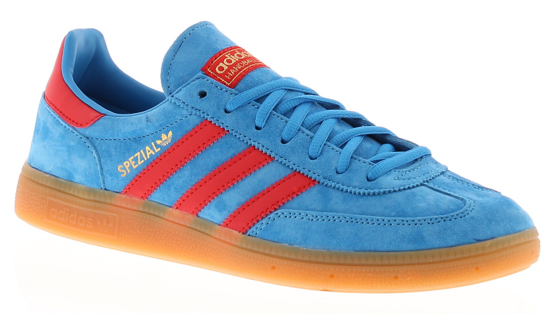 Adidas Originals Mens Trainers Handball Spezial Leather Lace Up blue