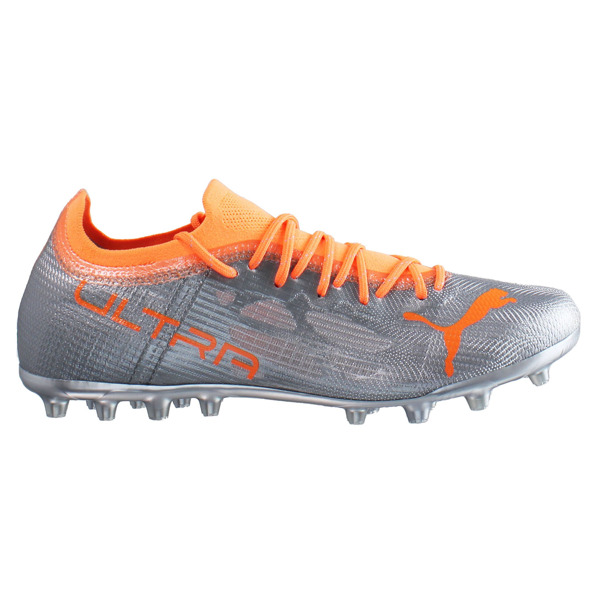 Puma Ultra 1.4 MG Silver Fotbollsskor för herrar