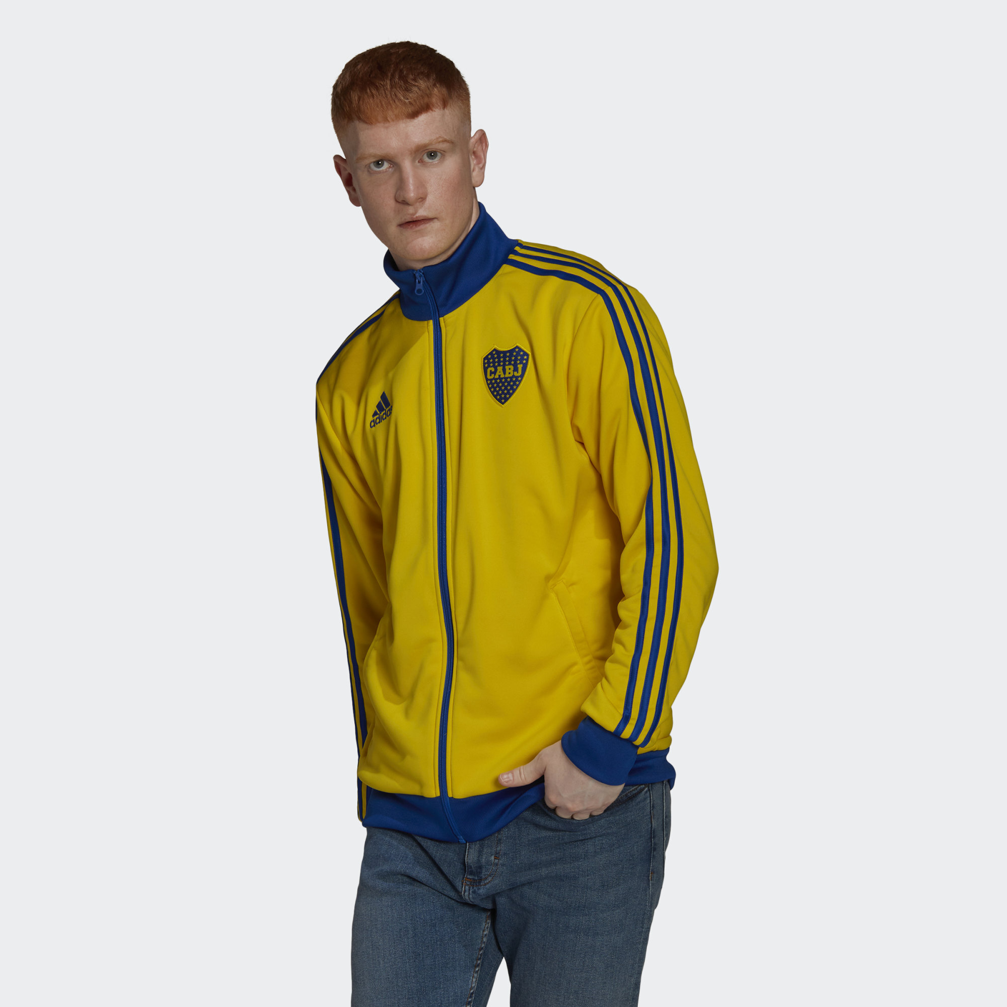 Boca Juniors 3-Stripes Track Jacket