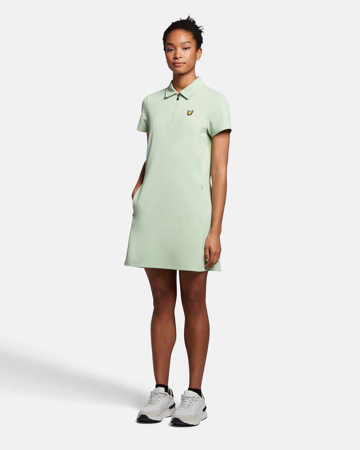 Lyle & Scott Womens Golf Dress in Green